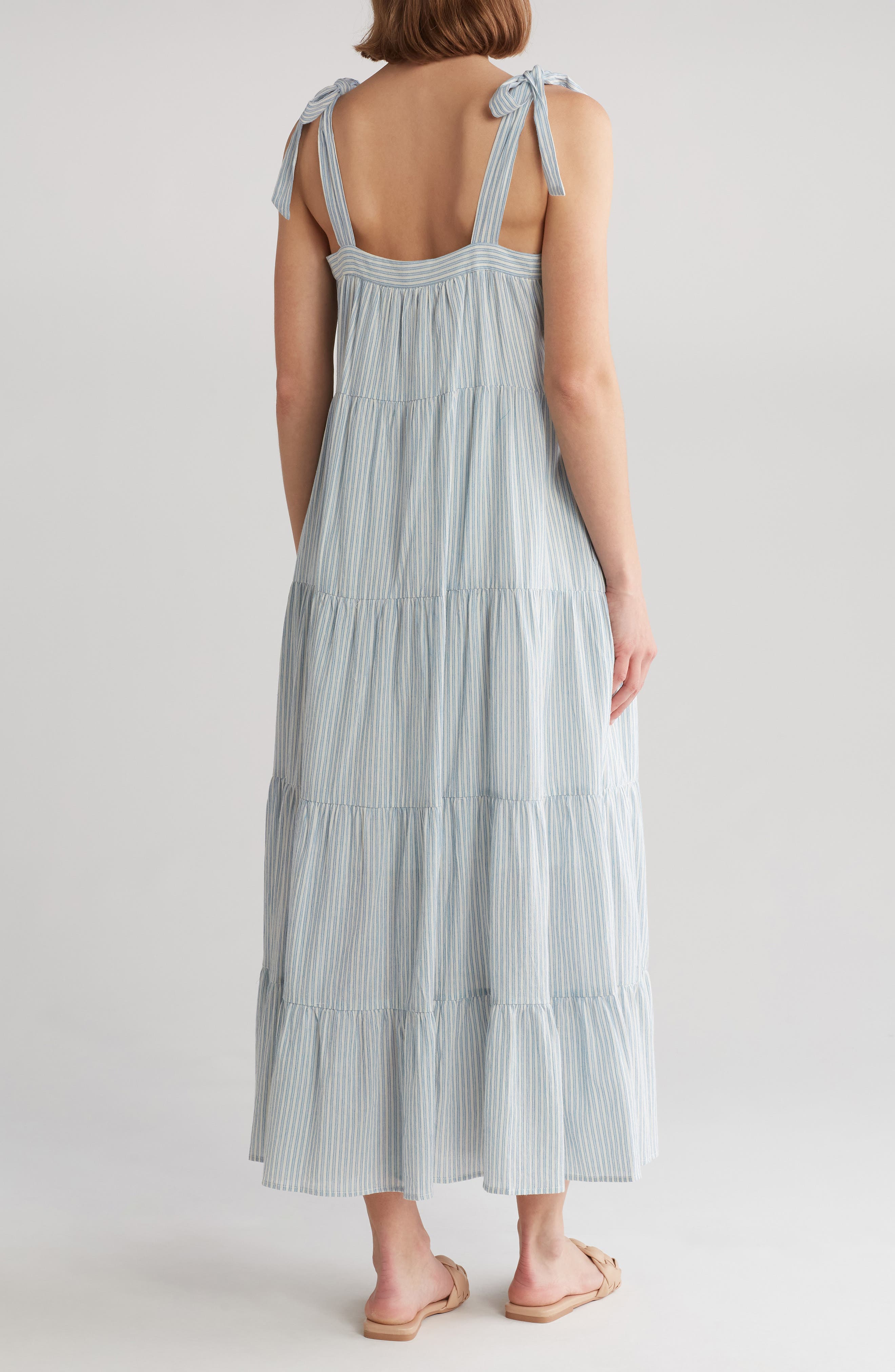 FRNCH Helena Woven Tiered Dress | Nordstromrack