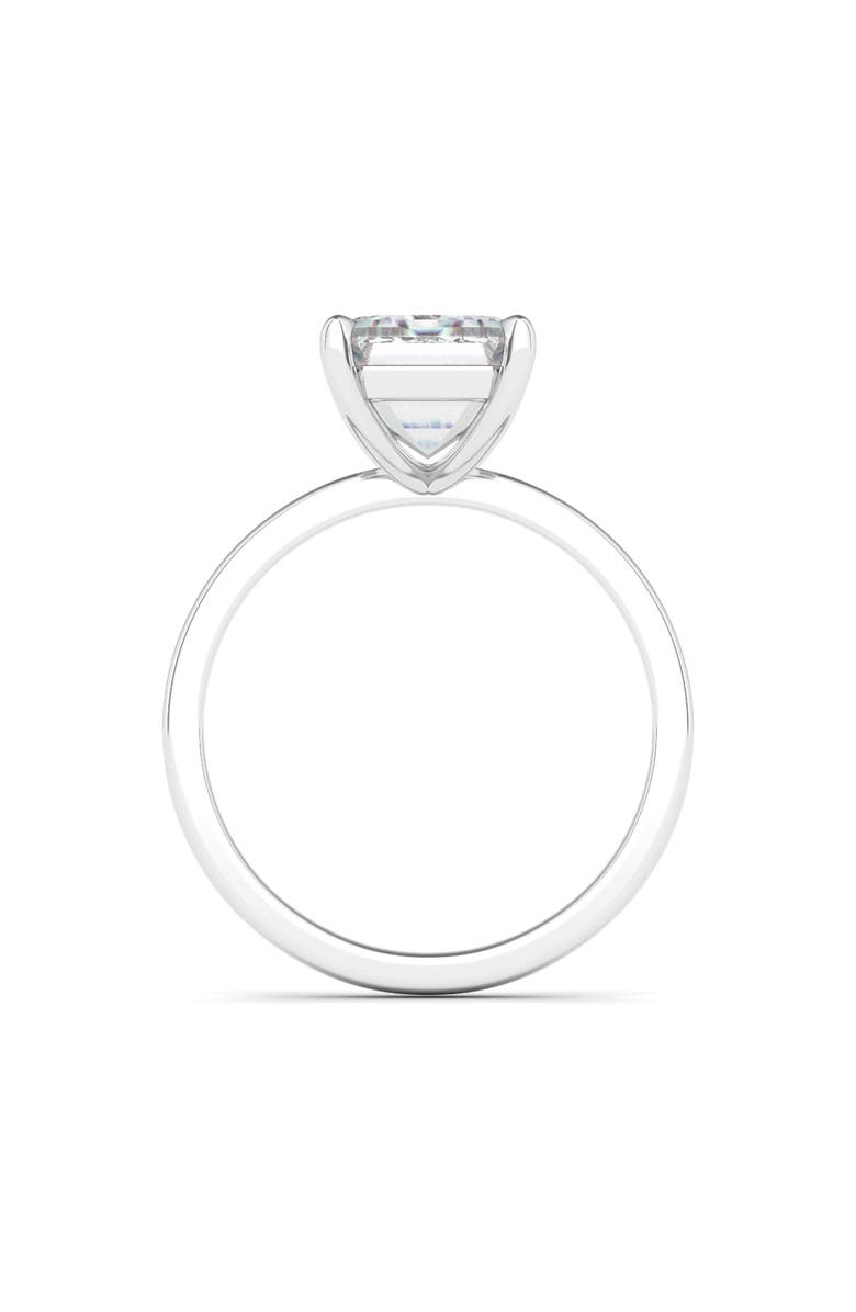 Everyday By HauteCarat 18K White Gold Emerald Cut Lab Created Diamond ...