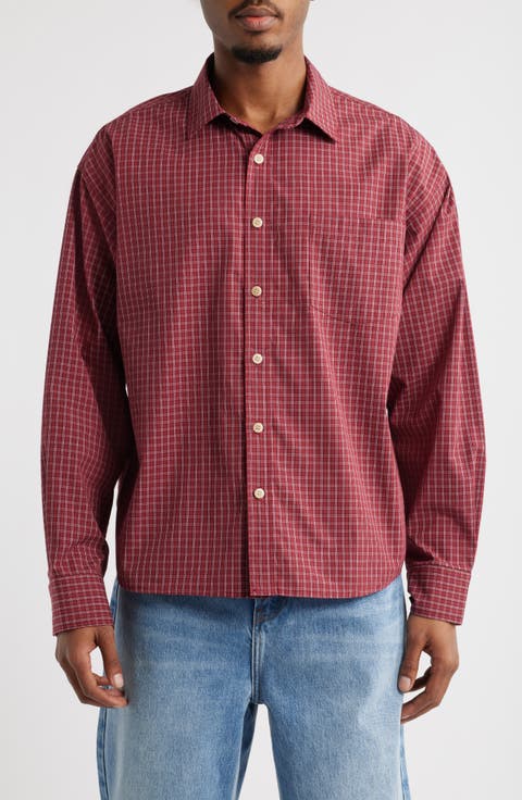 Men's Red Button Up Shirts | Nordstrom