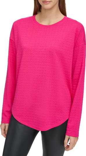 Andrew Marc Sport Textured Crewneck Sweater | Nordstromrack