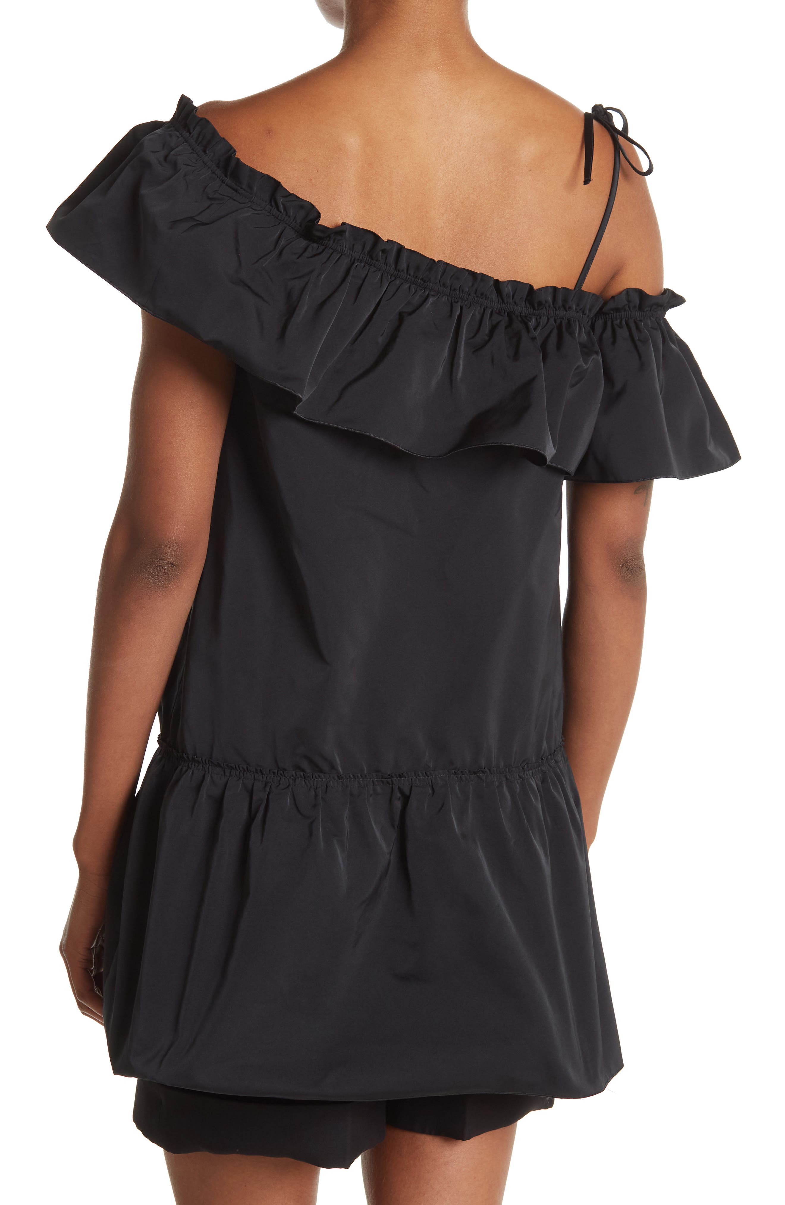 RED Valentino Off-The-Shoulder Ruffle Long Top | Nordstromrack
