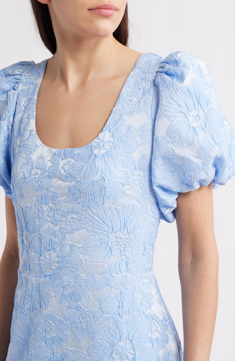 Sister Jane Marlin Floral Jacquard Minidress | Nordstrom