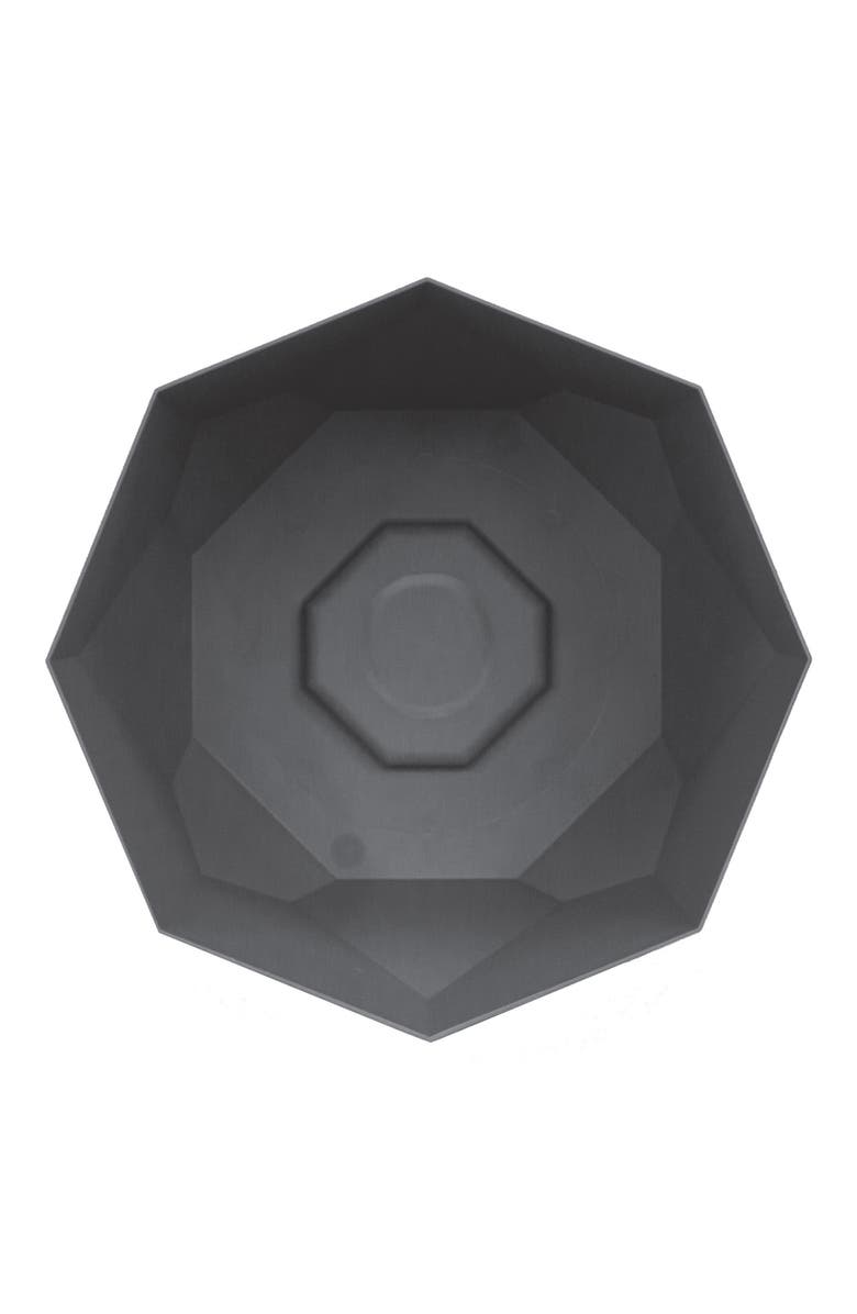 Bloem 8 Inch Tuxton Hexagon Small Resin Planter, Charcoal | Nordstrom
