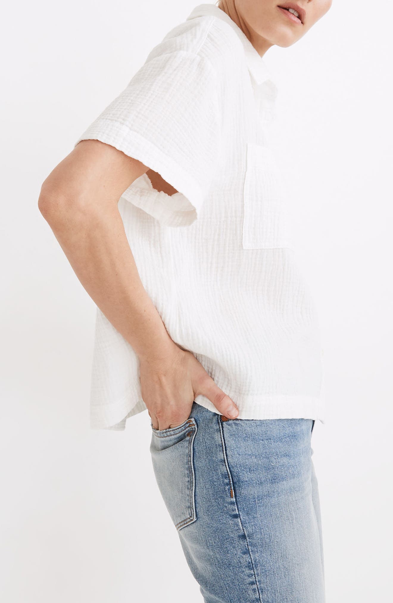 Madewell Lightspun Beachside Shirt | Nordstromrack