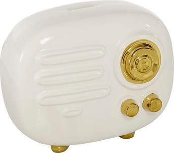 COSMO BY COSMOPOLITAN Willow Row 1950s Style Clock Radio Sculpture ...