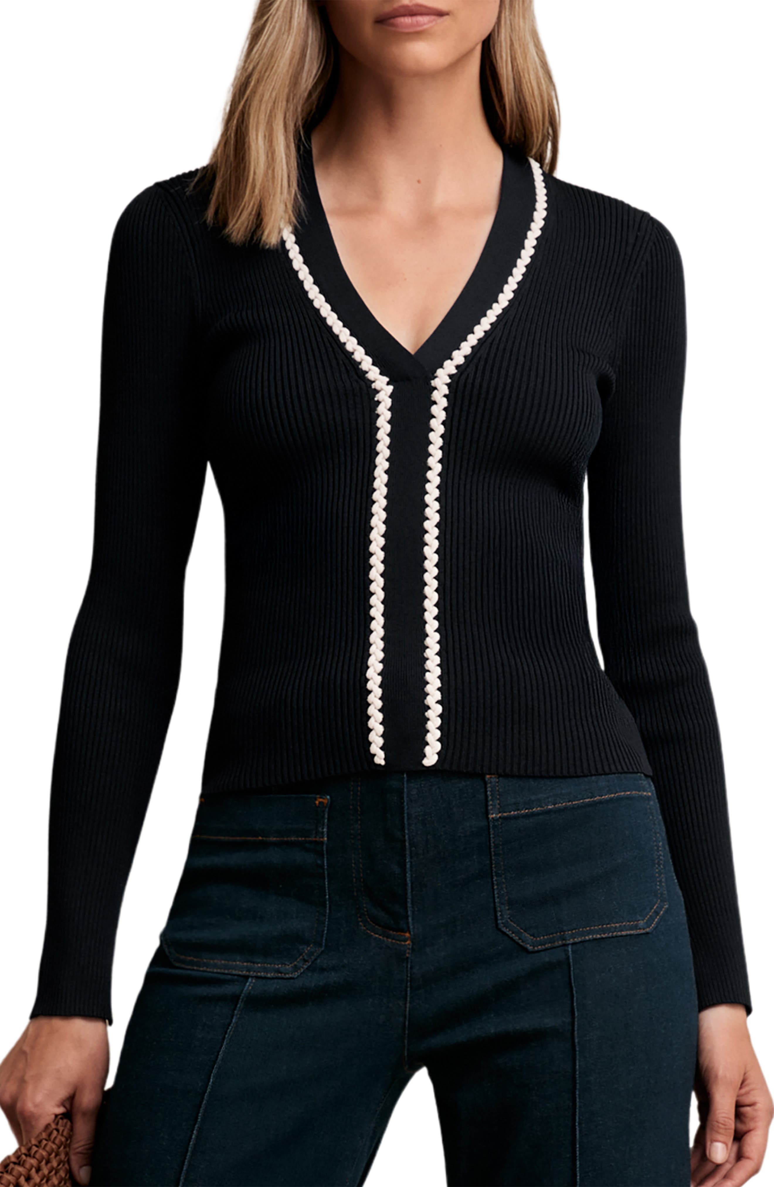 Reiss Lauri Rib Sweater | Nordstrom