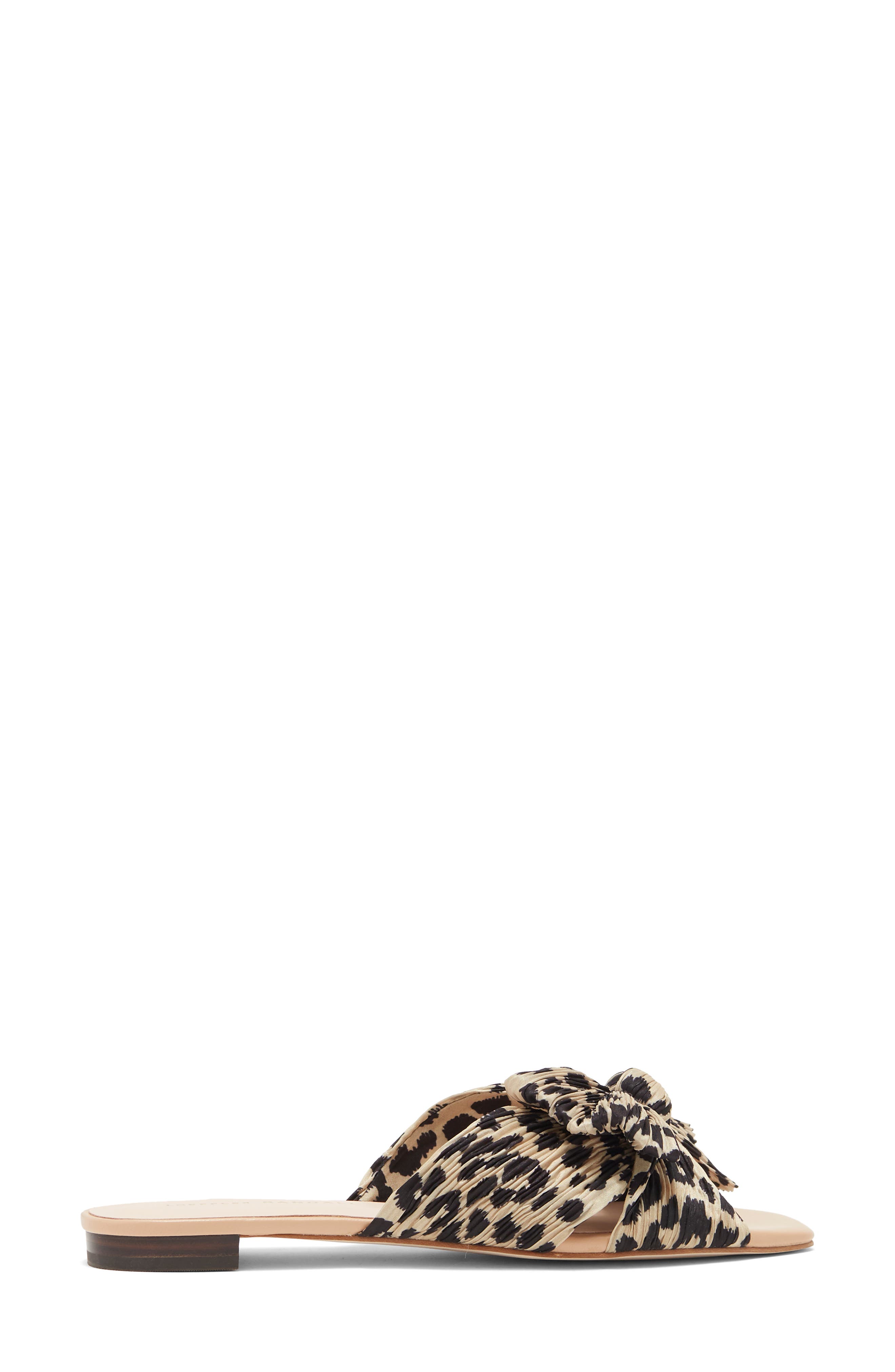 Loeffler Randall Daphne Floral Bow Slide Sandal (Women) | Nordstromrack