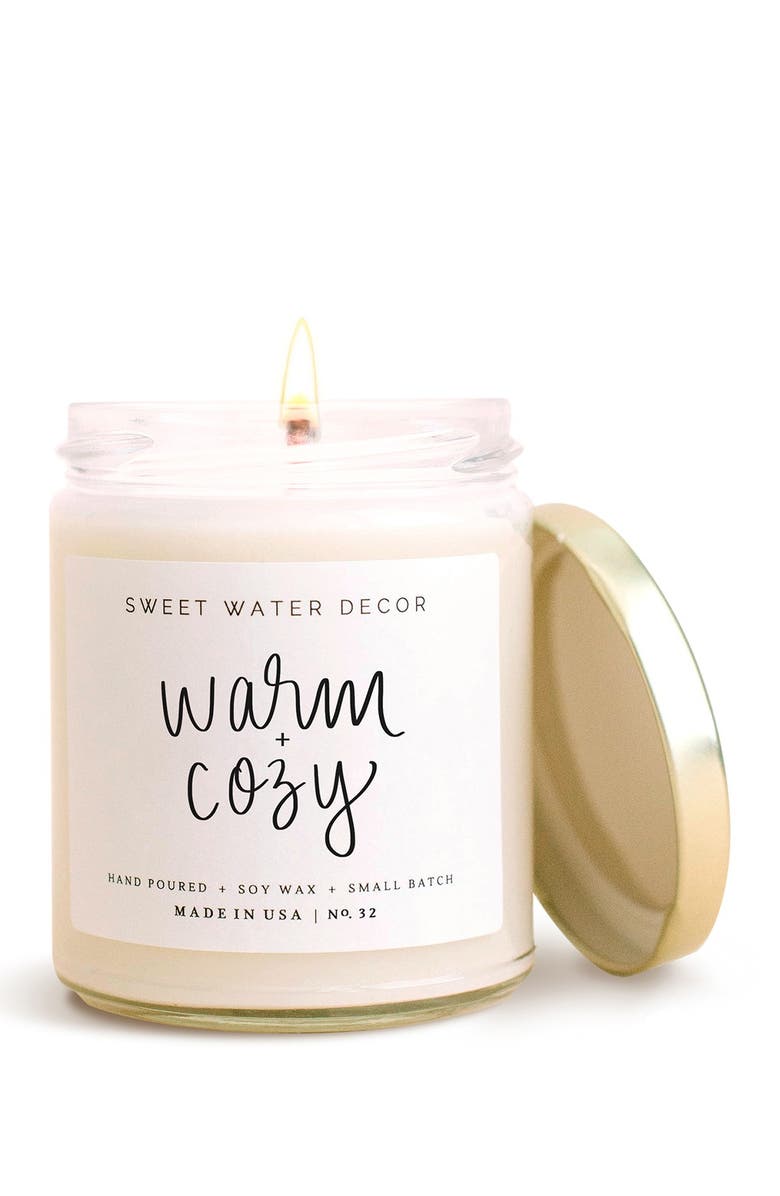 SWEET WATER DECOR Warm and Cozy 9 oz. Soy Candle - Set of 2 | Nordstromrack