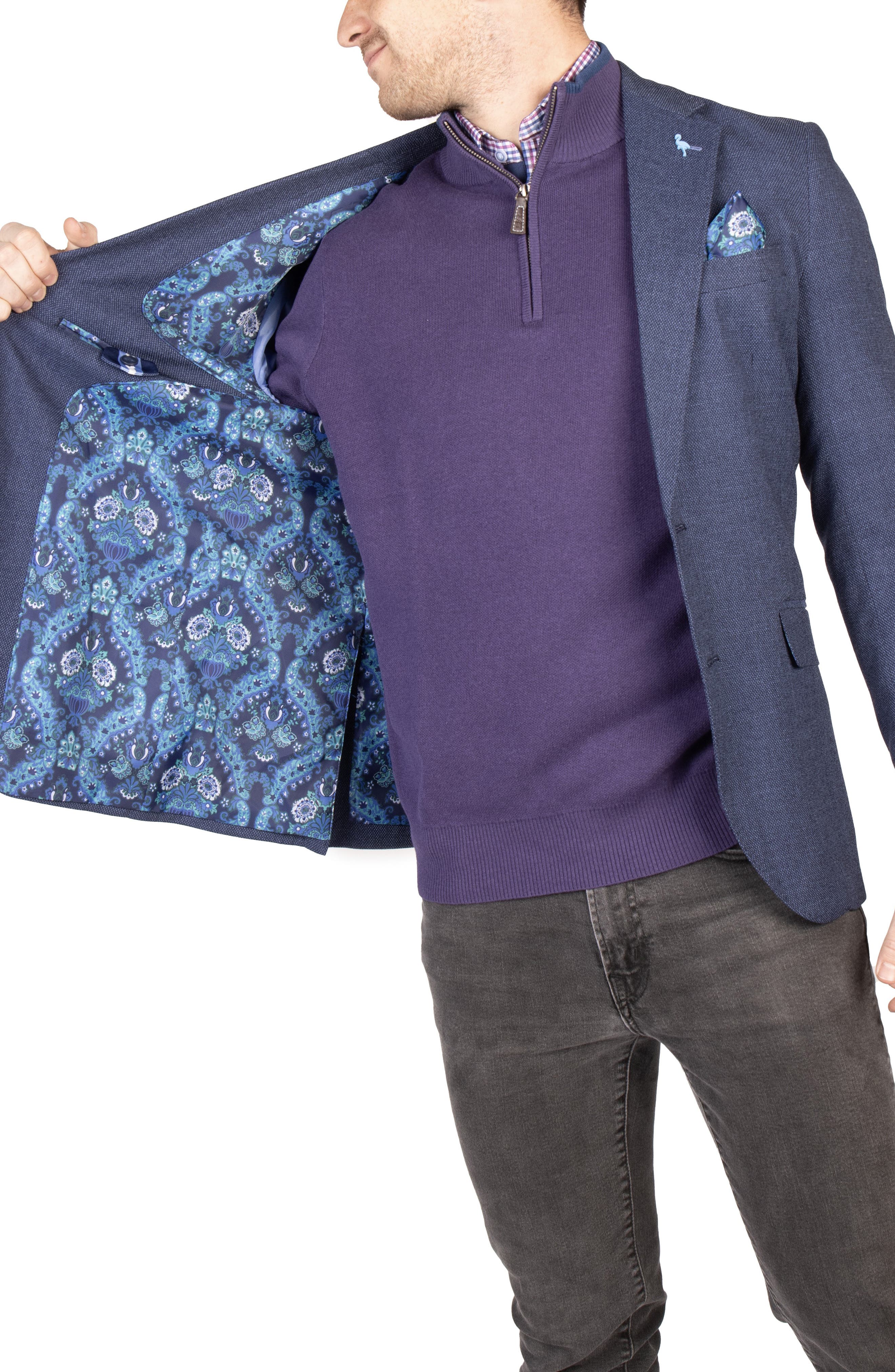 TailorByrd Slub Textured Sport Coat | Nordstromrack