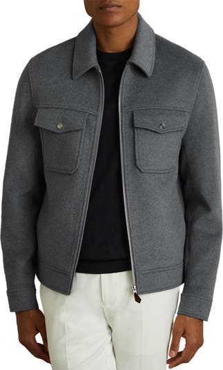 Reiss Peridoe Shirt Jacket | Nordstromrack