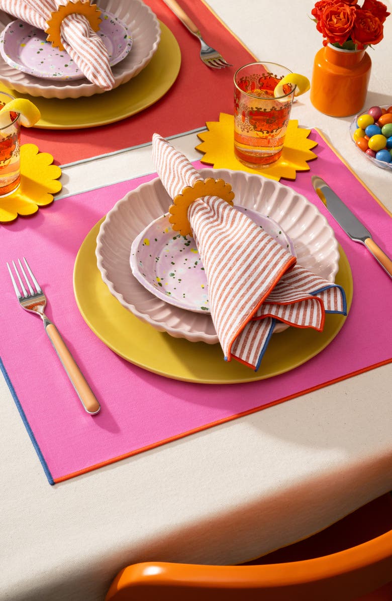 ATELIER SAUCIER Lollipop Twill Placemat | Nordstrom