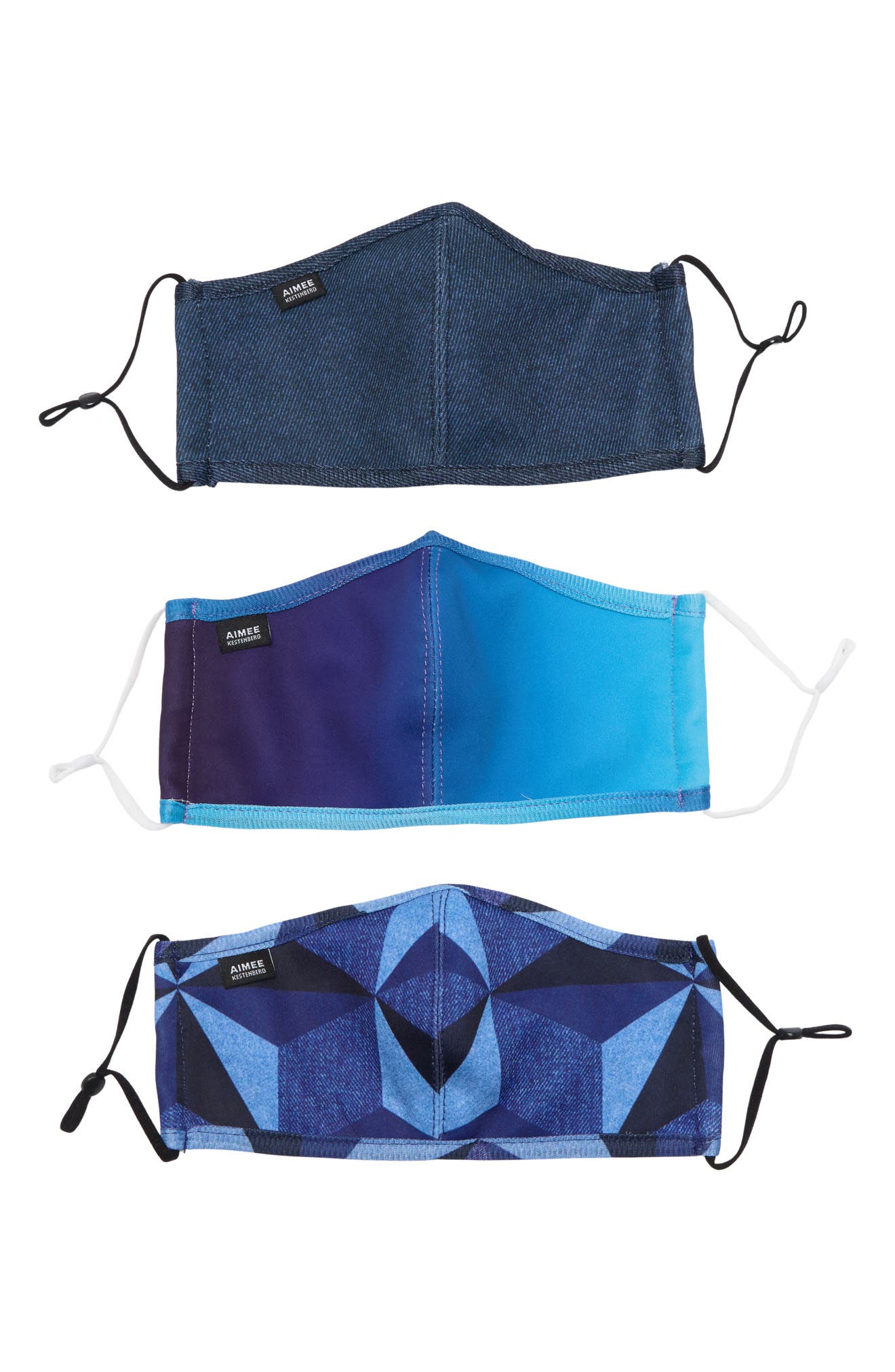 Aimee Kestenberg Face Mask with Pouch - Set of 3 | Nordstromrack