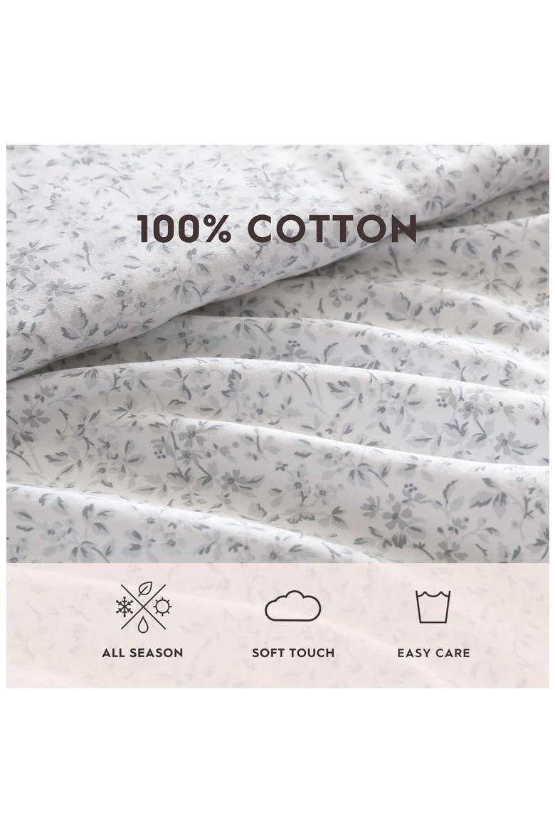 Tierney Floral 300 Thread Count Cotton Sateen Sheet Set | Nordstromrack