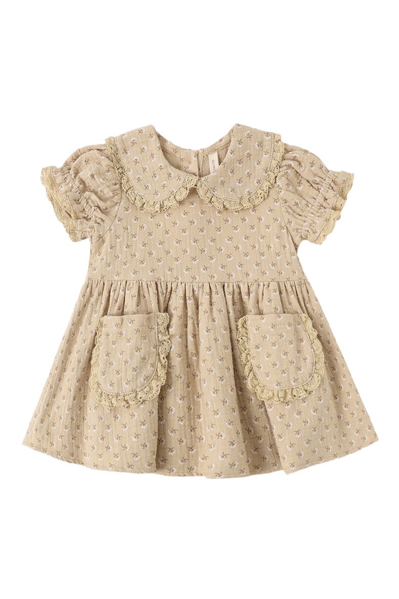 Kids' Marisol Lace Trim Organic Cotton Dress & Bloomers Set (Women ...