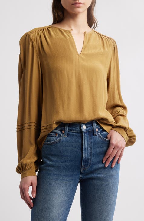 Women's Brown Blouses | Nordstrom