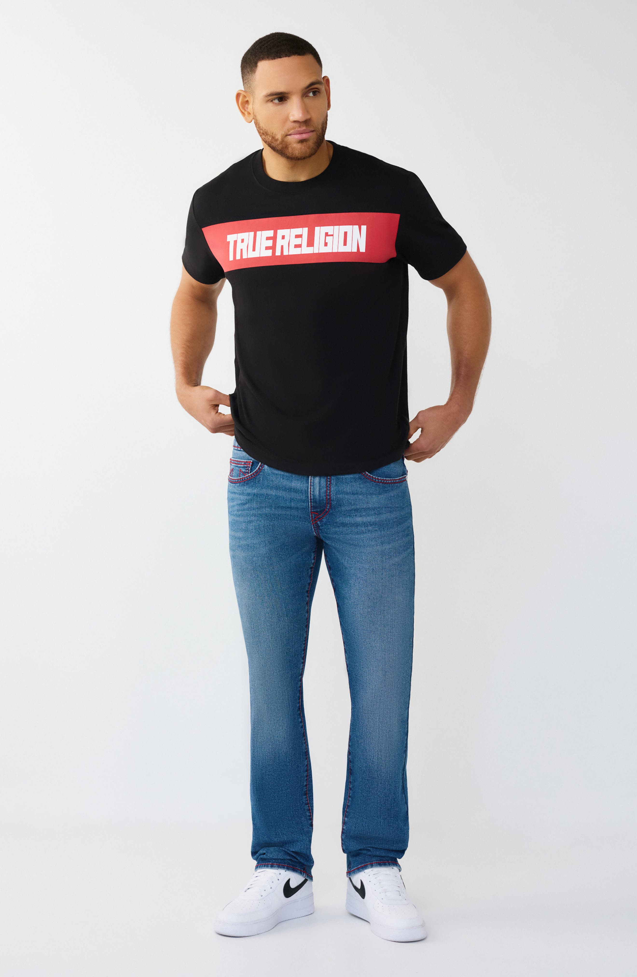 True Religion Ricky Big T Straight Leg Jeans | Nordstromrack