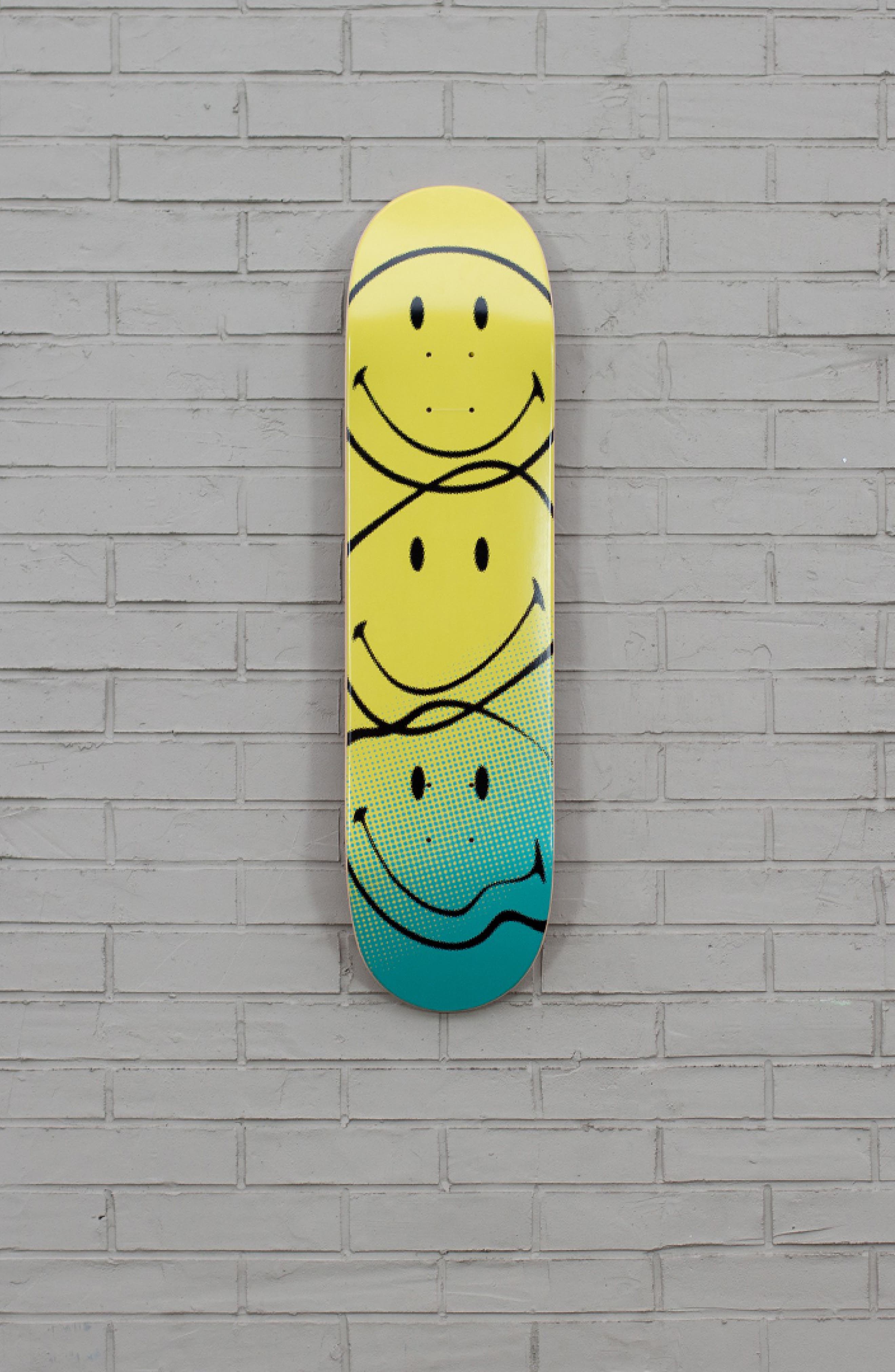 The Skateroom x Smiley® Acid Smiley Skateboard Deck | Nordstromrack