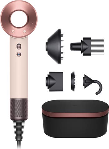 Dyson Limited-Edition Ceramic Pink & Rose Gold Supersonic™ Hair Dryer ...