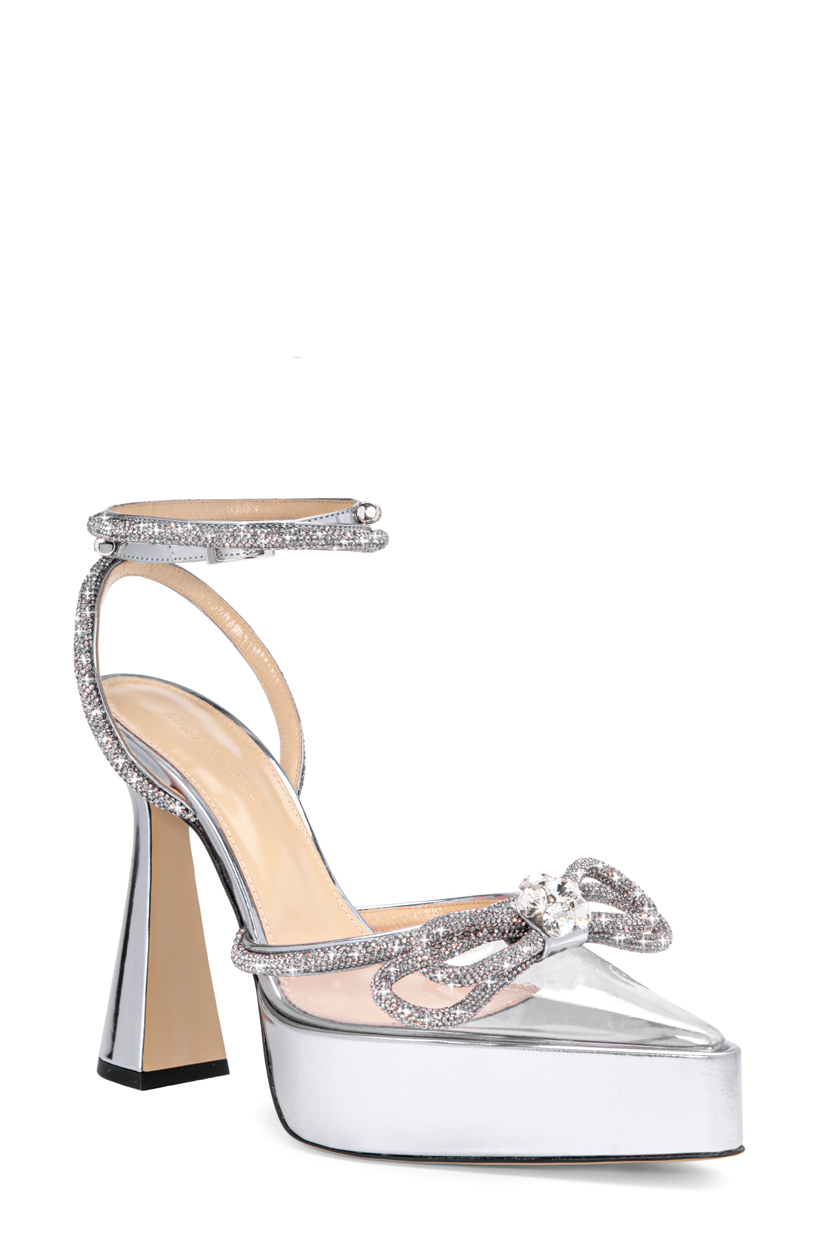 Mach & Mach Double Bow Platform Pump (Women) | Nordstromrack