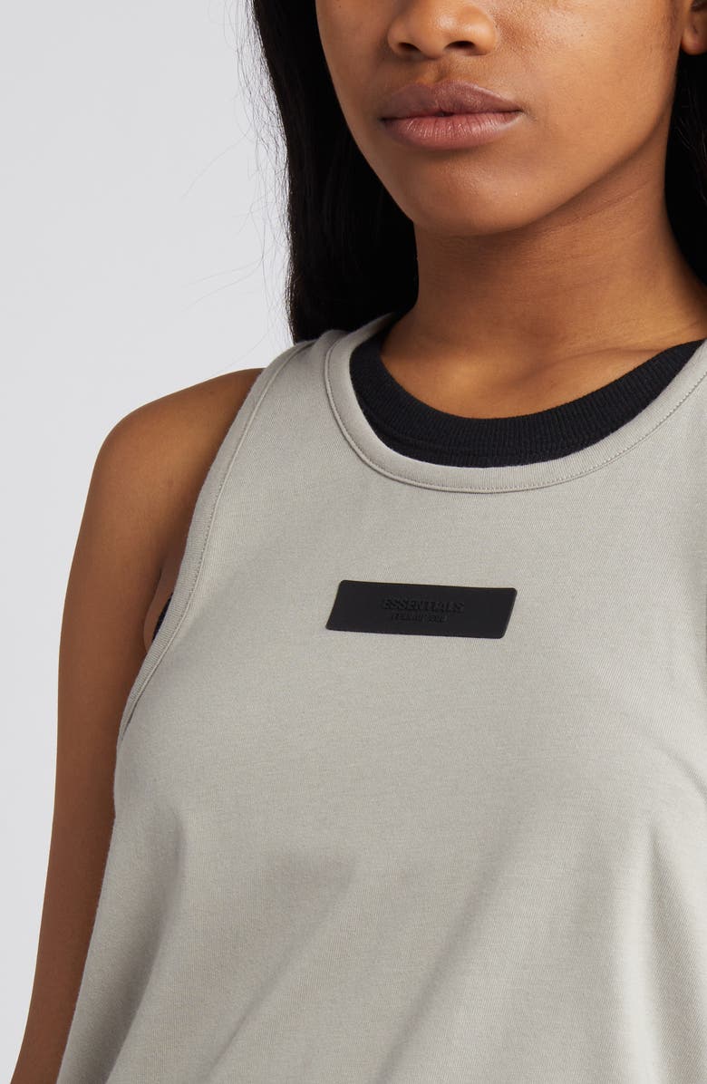 Fear of God Essentials Logo Cotton Blend Tank | Nordstromrack