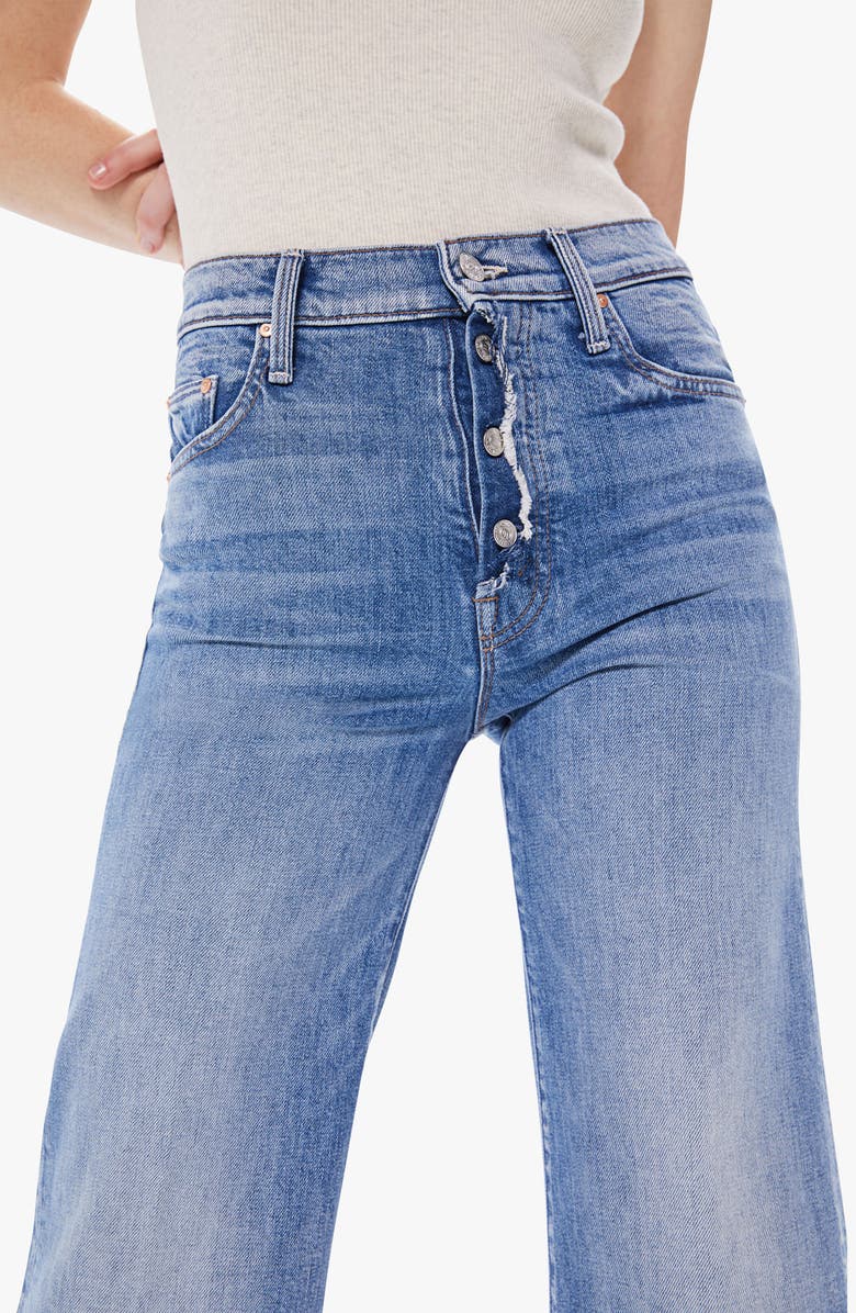 MOTHER The Fly Tomcat Roller Button Fly Flare Jeans | Nordstromrack