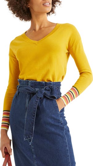 Boden Cassandra V-Neck Sweater | Nordstrom