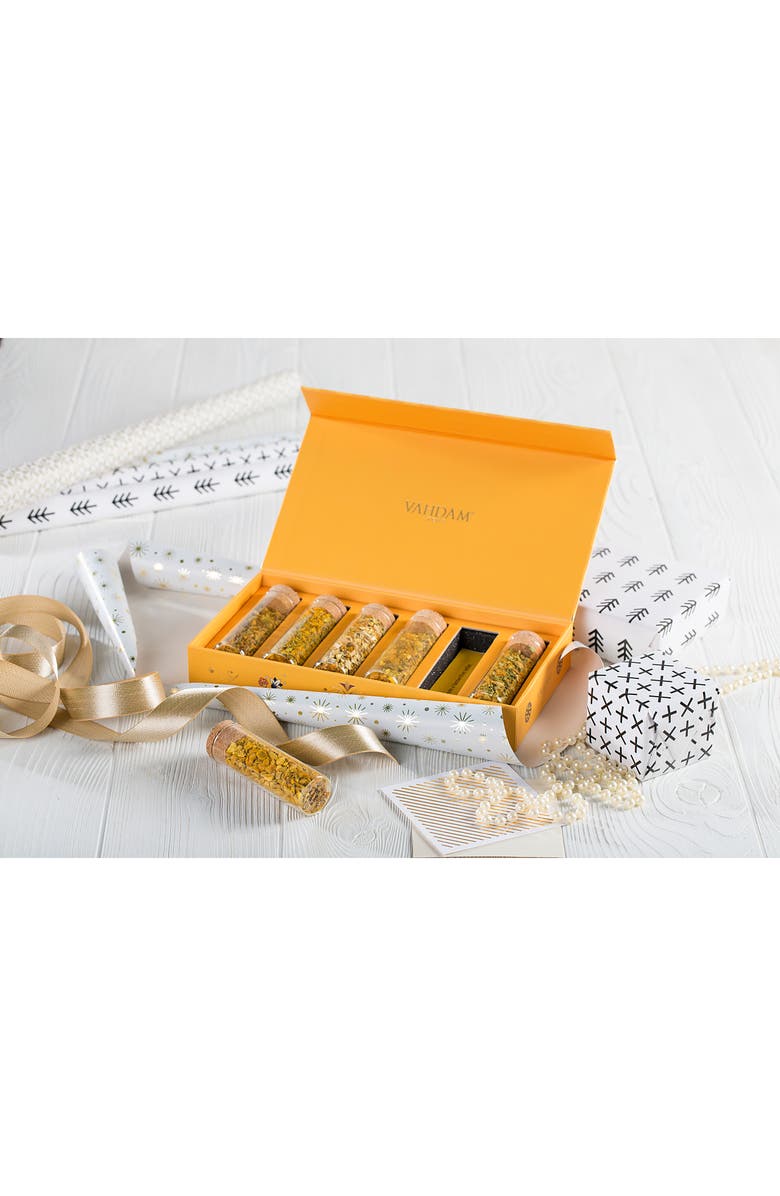 VAHDAM Teas Turmeric Tea Tales Set of Six Loose Leaf Teas | Nordstromrack