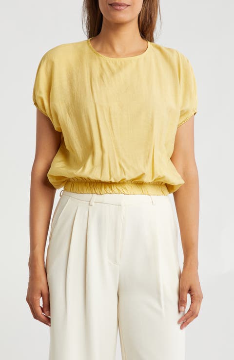 Yellow Crop Tops for Women | Nordstrom Rack