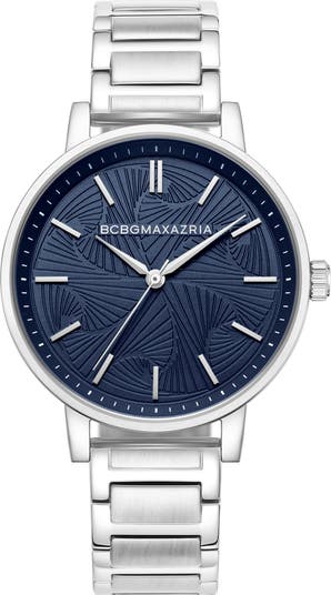 BCBG Max Azria 3-Hand Quartz Bracelet Watch, 38mm | Nordstromrack