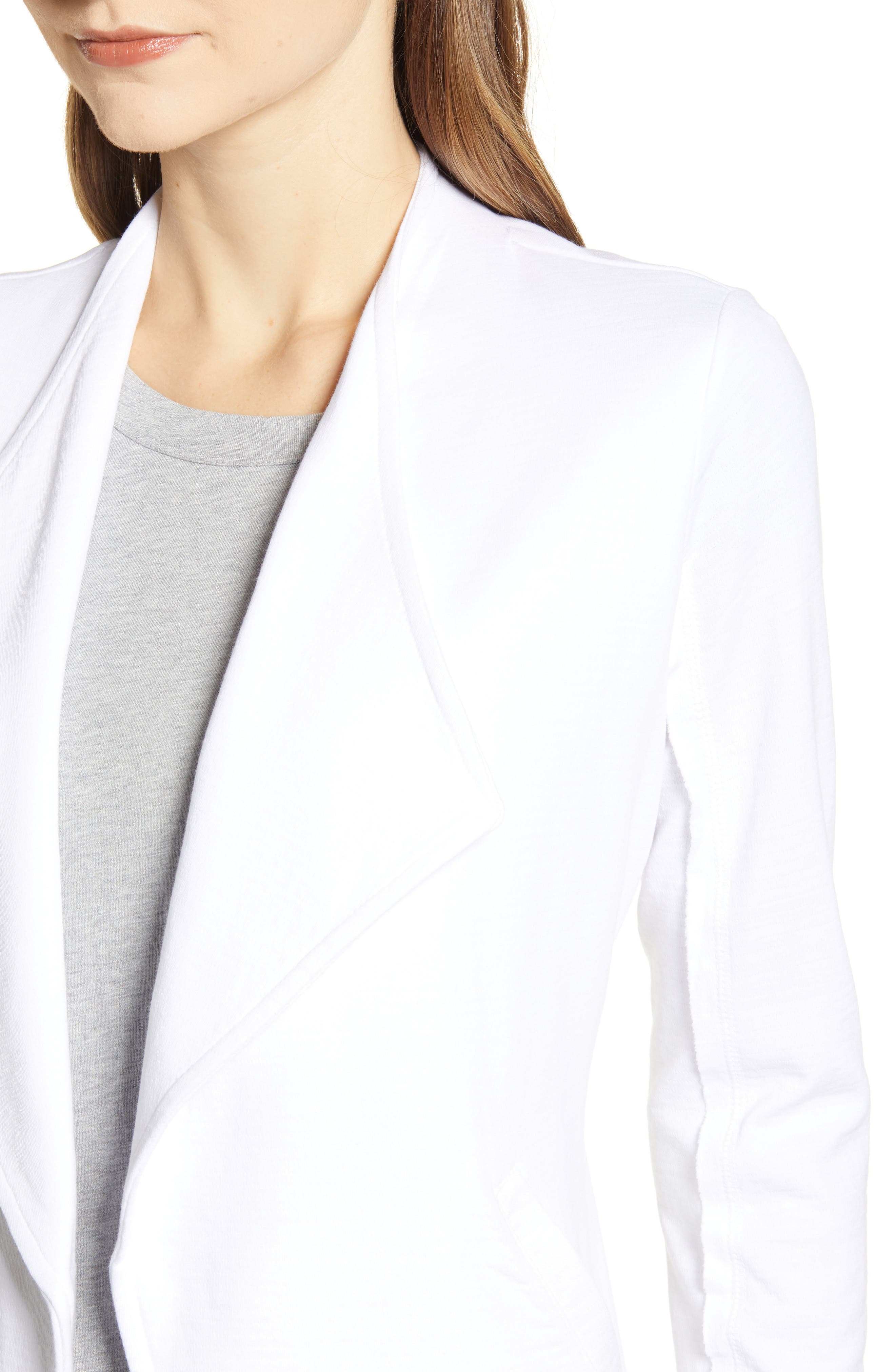 Caslon® Drape Collar Knit Blazer | Nordstrom