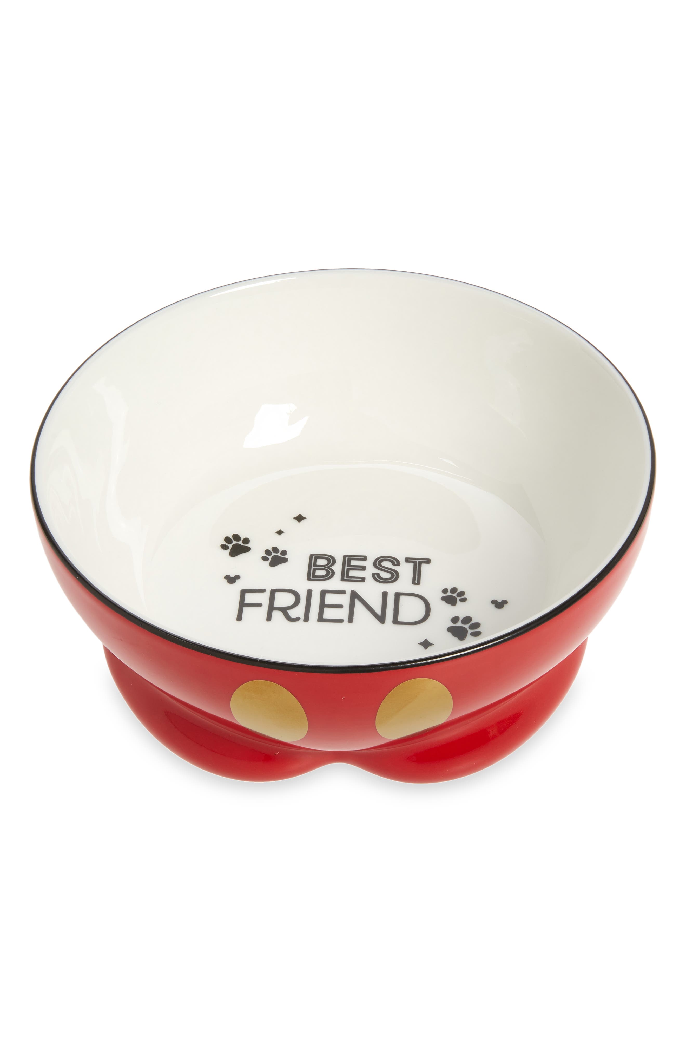 LENOX Disney® Mickey Mouse Porcelain Pet Bowl | Nordstromrack