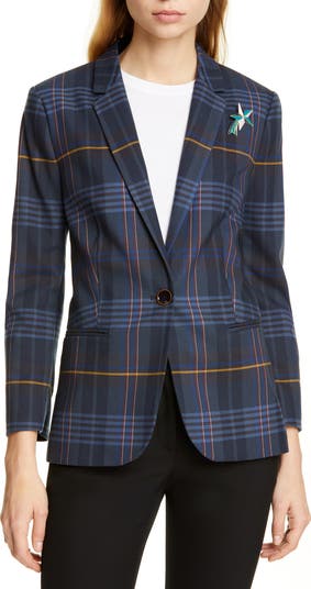 Ted Baker London Colour by Numbers Ellaria Windowpane Check Blazer ...