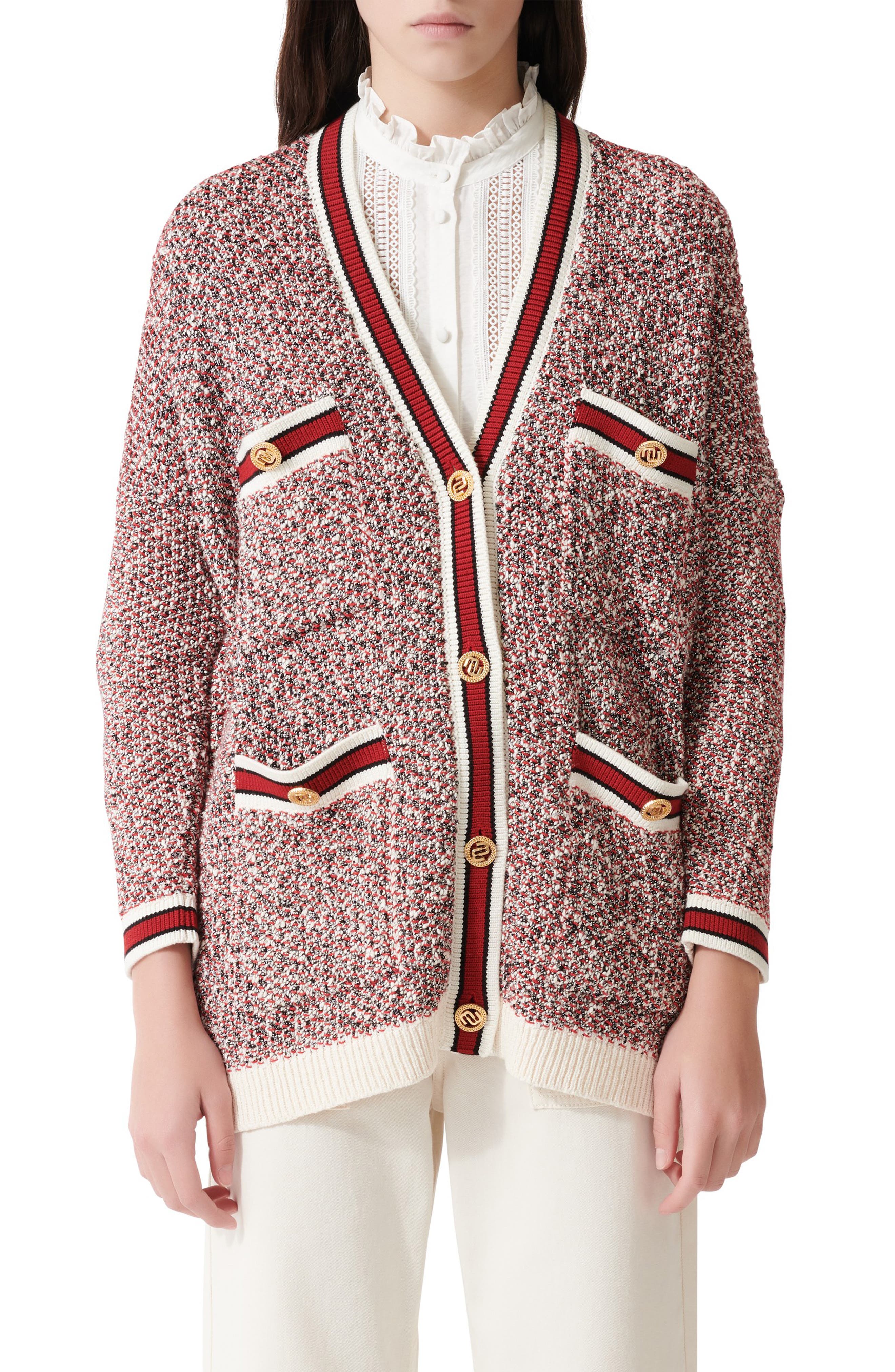 maje Mapada Marled Cardigan | Nordstrom