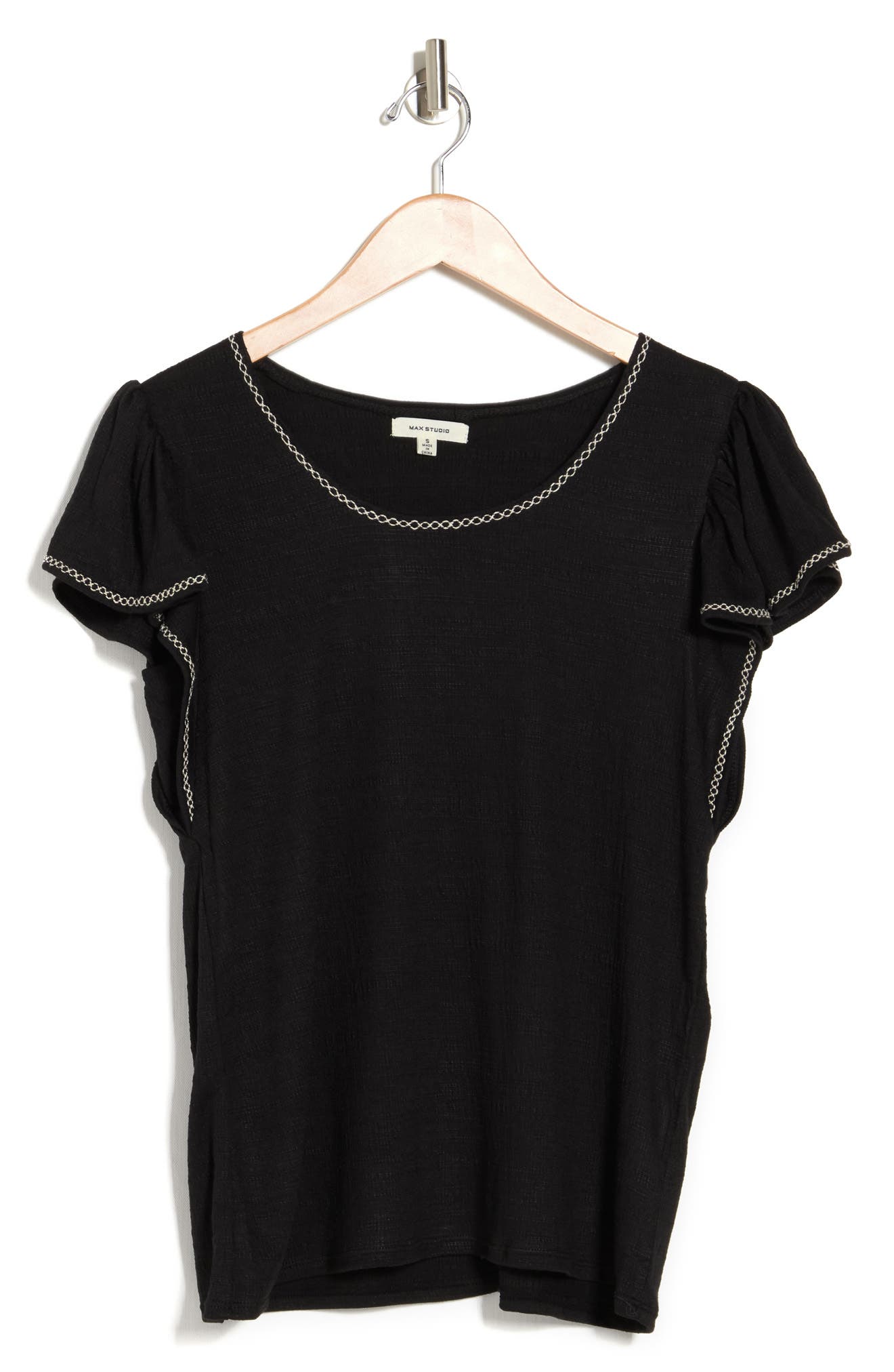 Flutter Sleeve Jersey Top (Women) | Nordstromrack