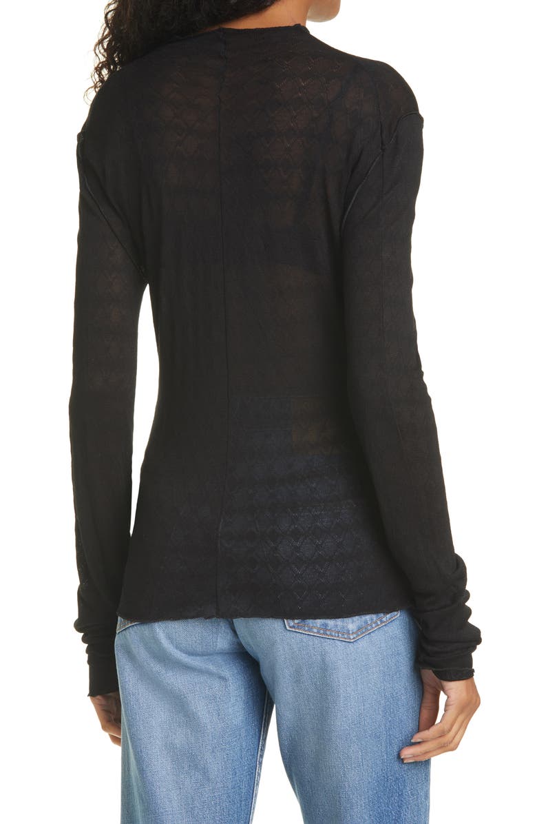 rag & bone Diamond Jacquard Turtleneck Sweater | Nordstromrack