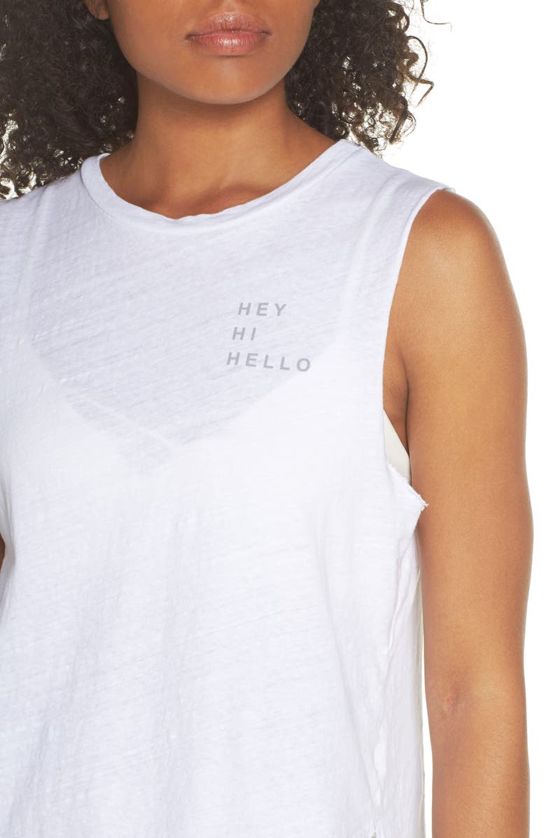 Good Hyouman Lili Hey Hi Hello Tank | Nordstrom