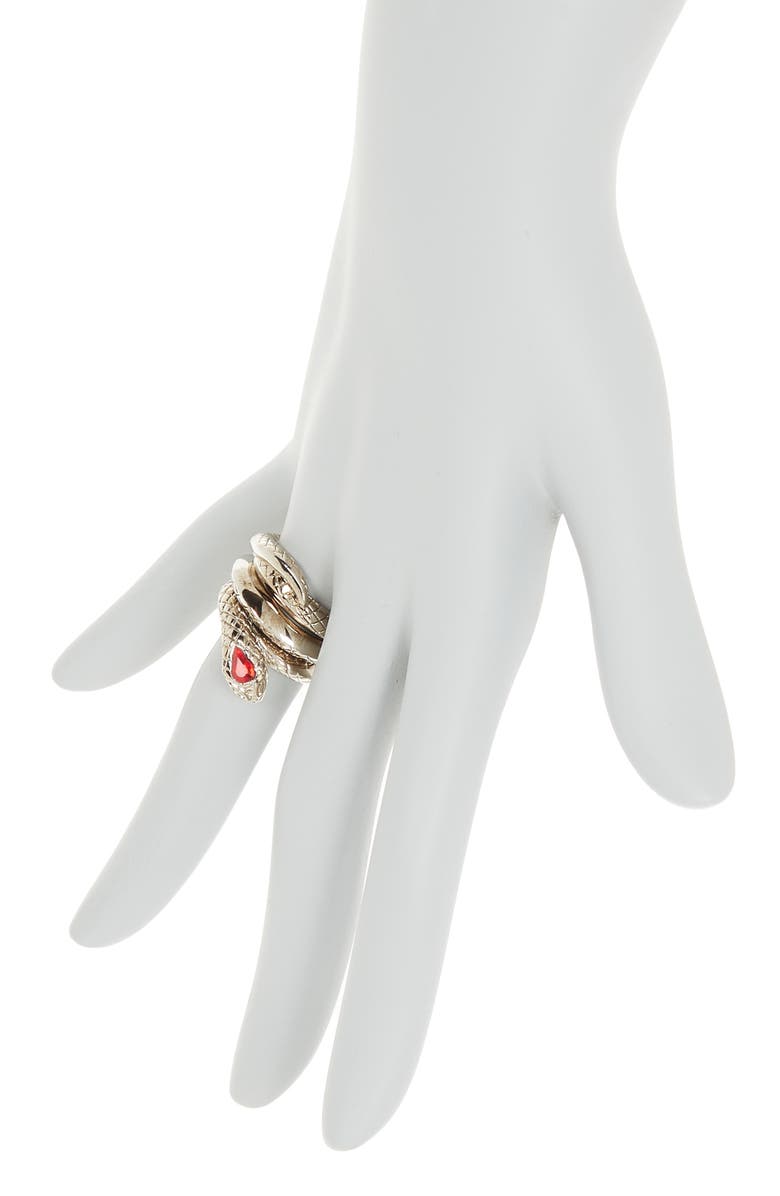 Roberto Cavalli Stacked Snake Rings - Set of 3 | Nordstromrack
