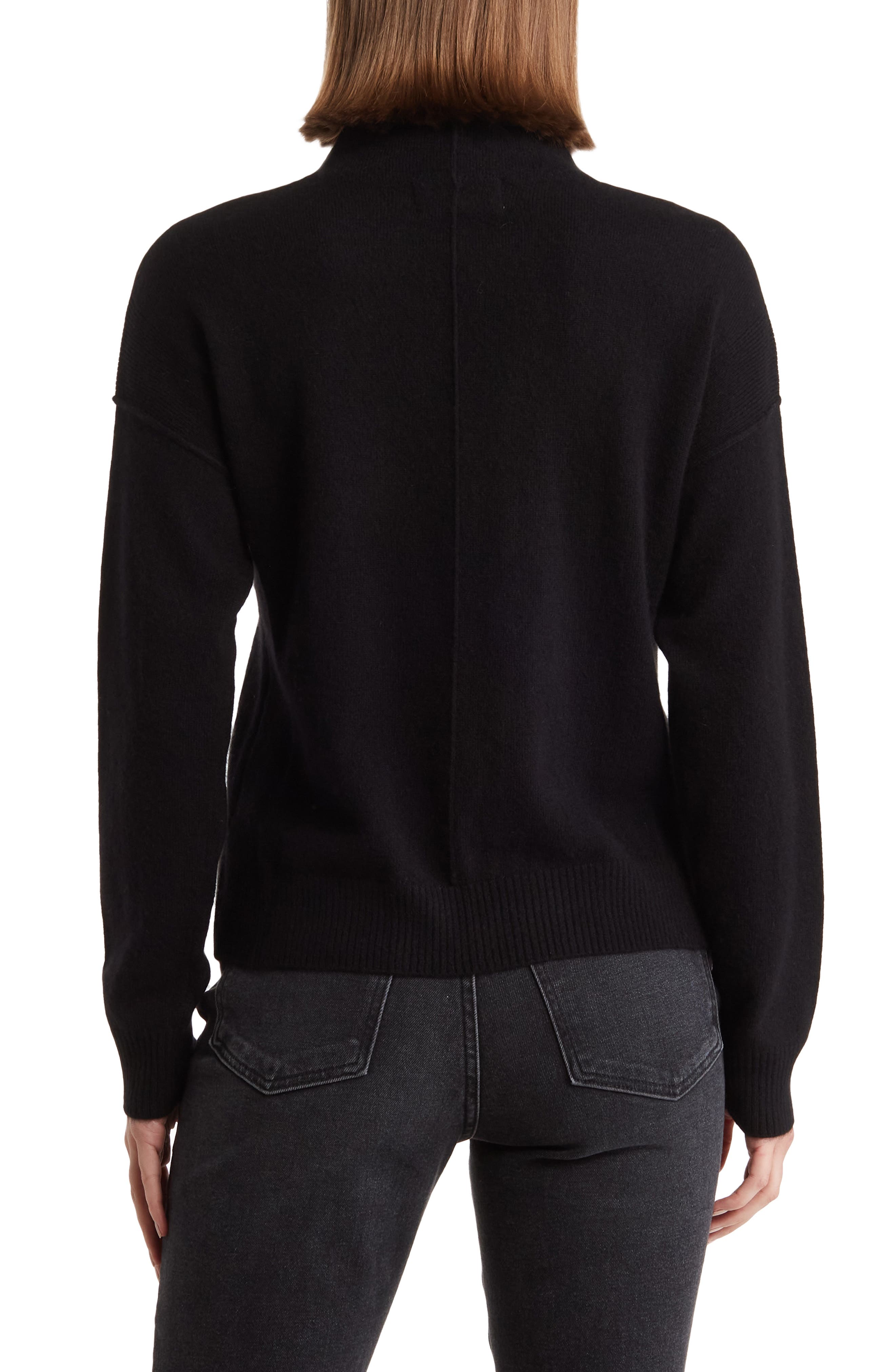 Design History Mock Neck Cashmere Sweater | Nordstromrack