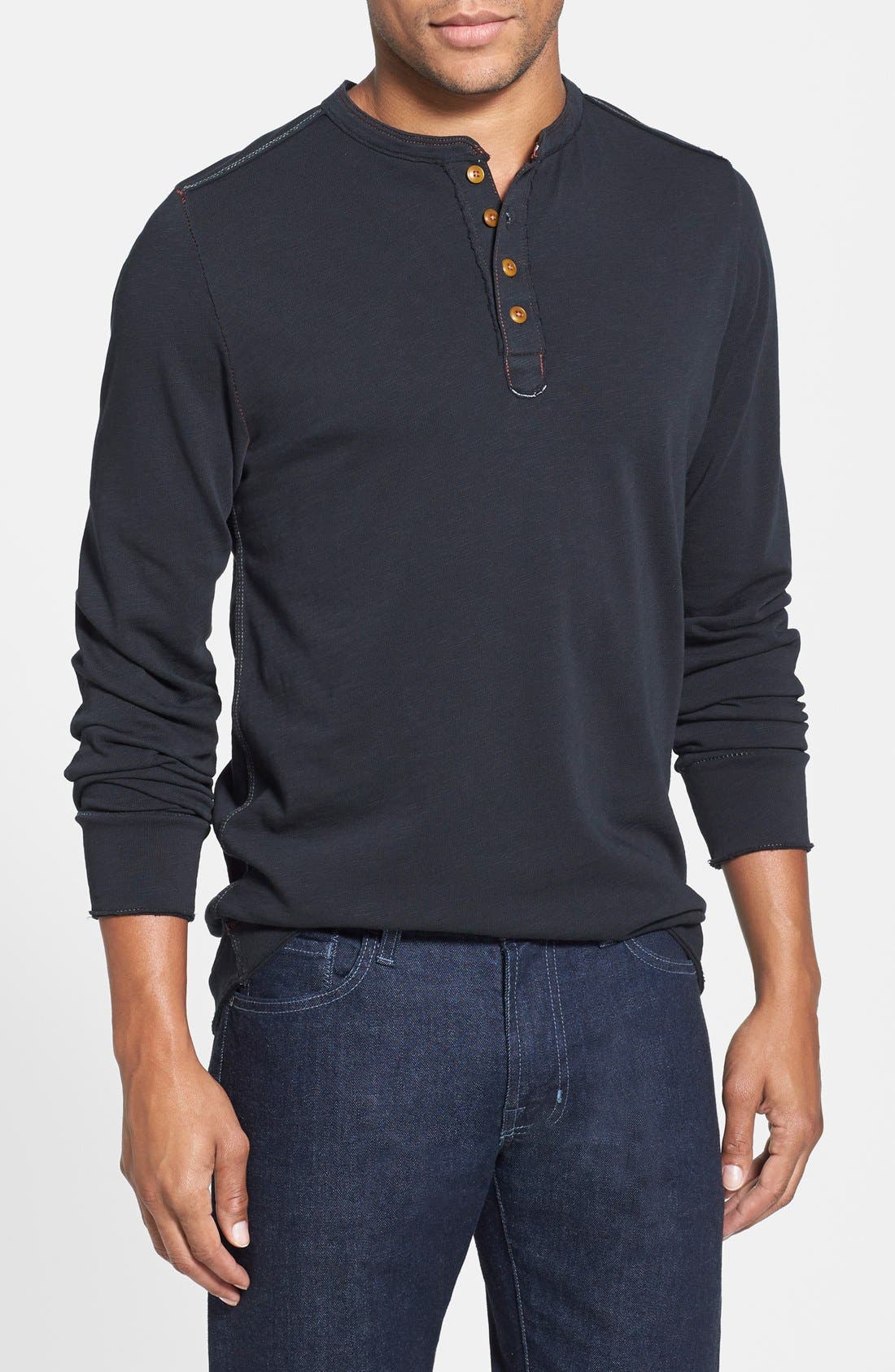 Jeremiah 'Camper' Long Sleeve Slub Cotton Henley | Nordstrom