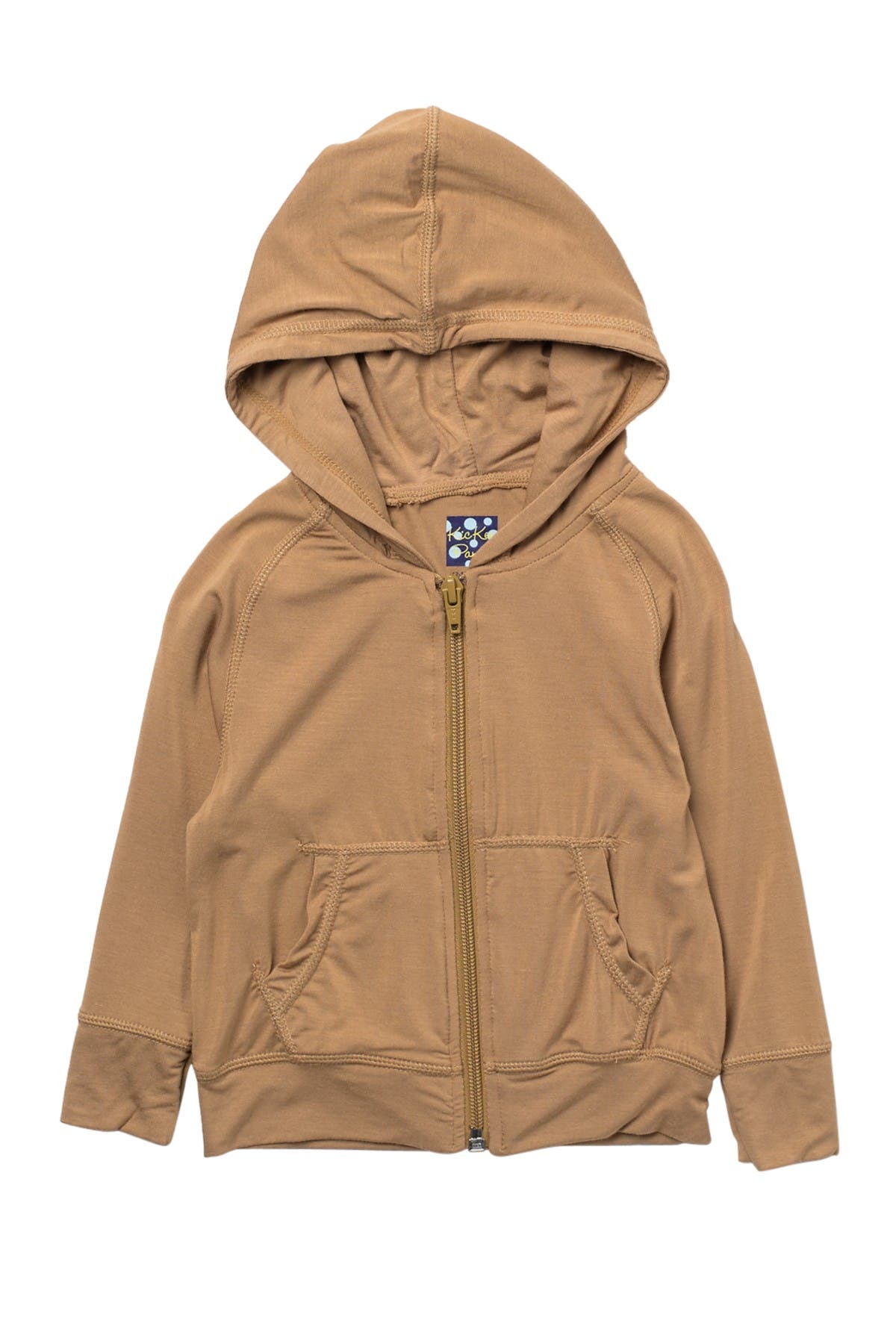 KicKee Pants Lightweight Solid Zip Front Hoodie | Nordstromrack