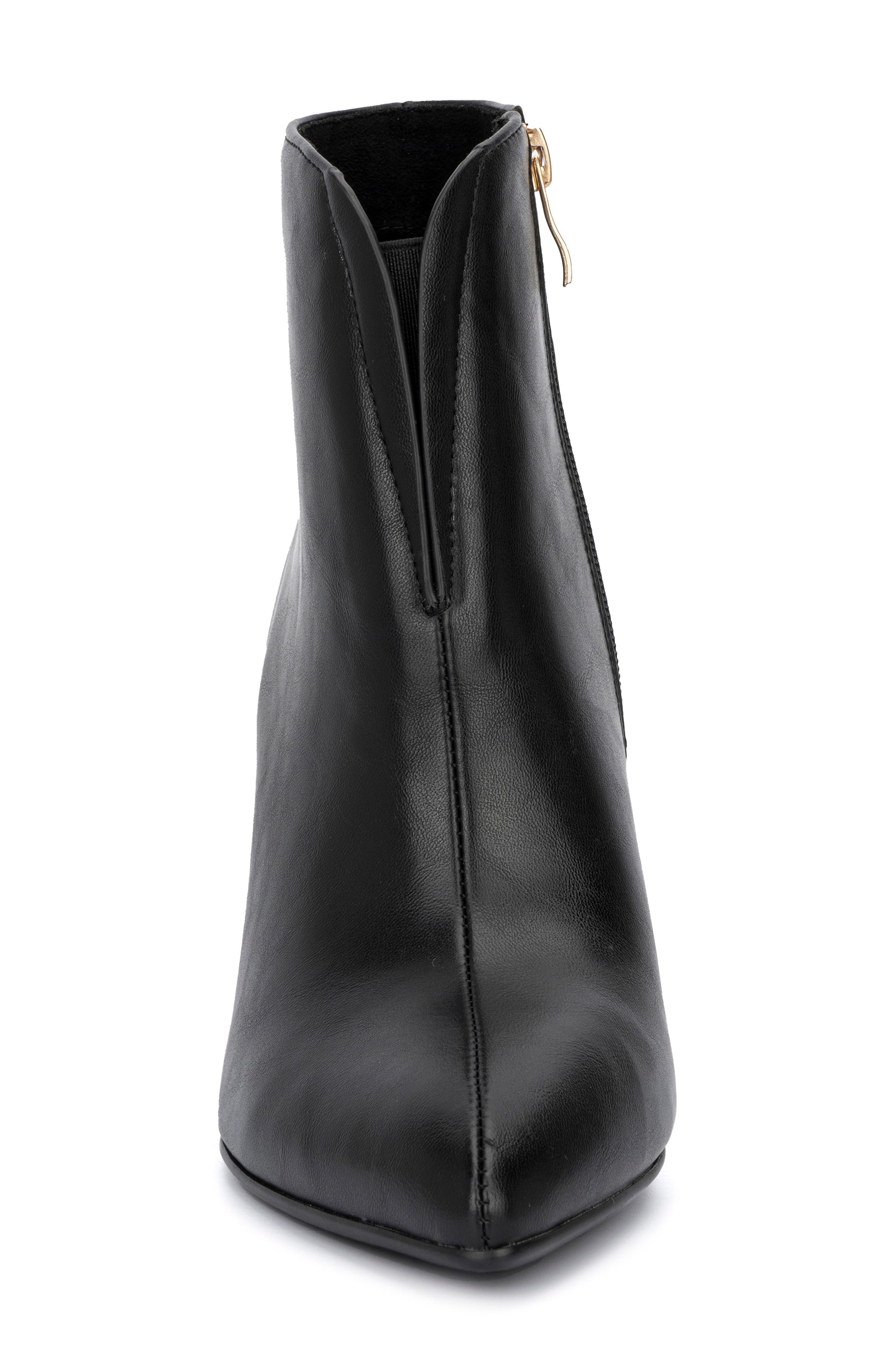TORGEIS Lailah Snake Embossed Block Heel Bootie (Women) | Nordstromrack