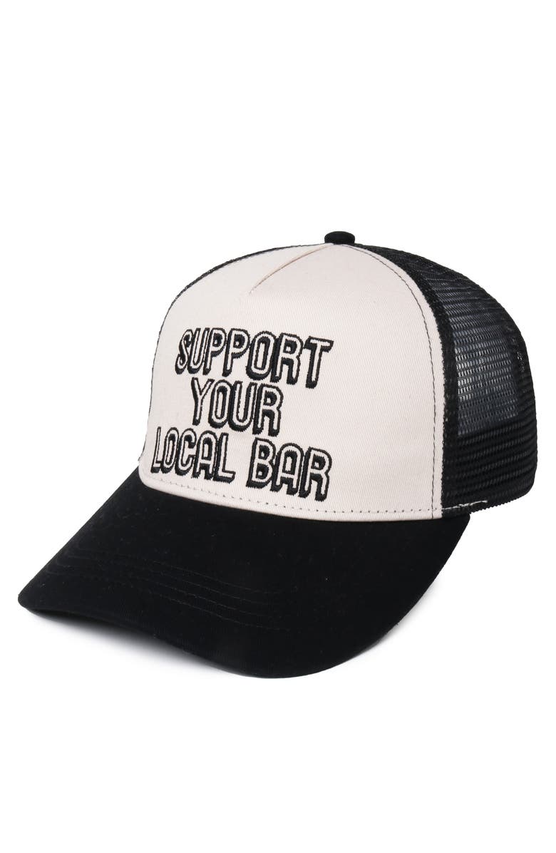 David & Young Support Your Local Bar Trucker Hat | Nordstromrack