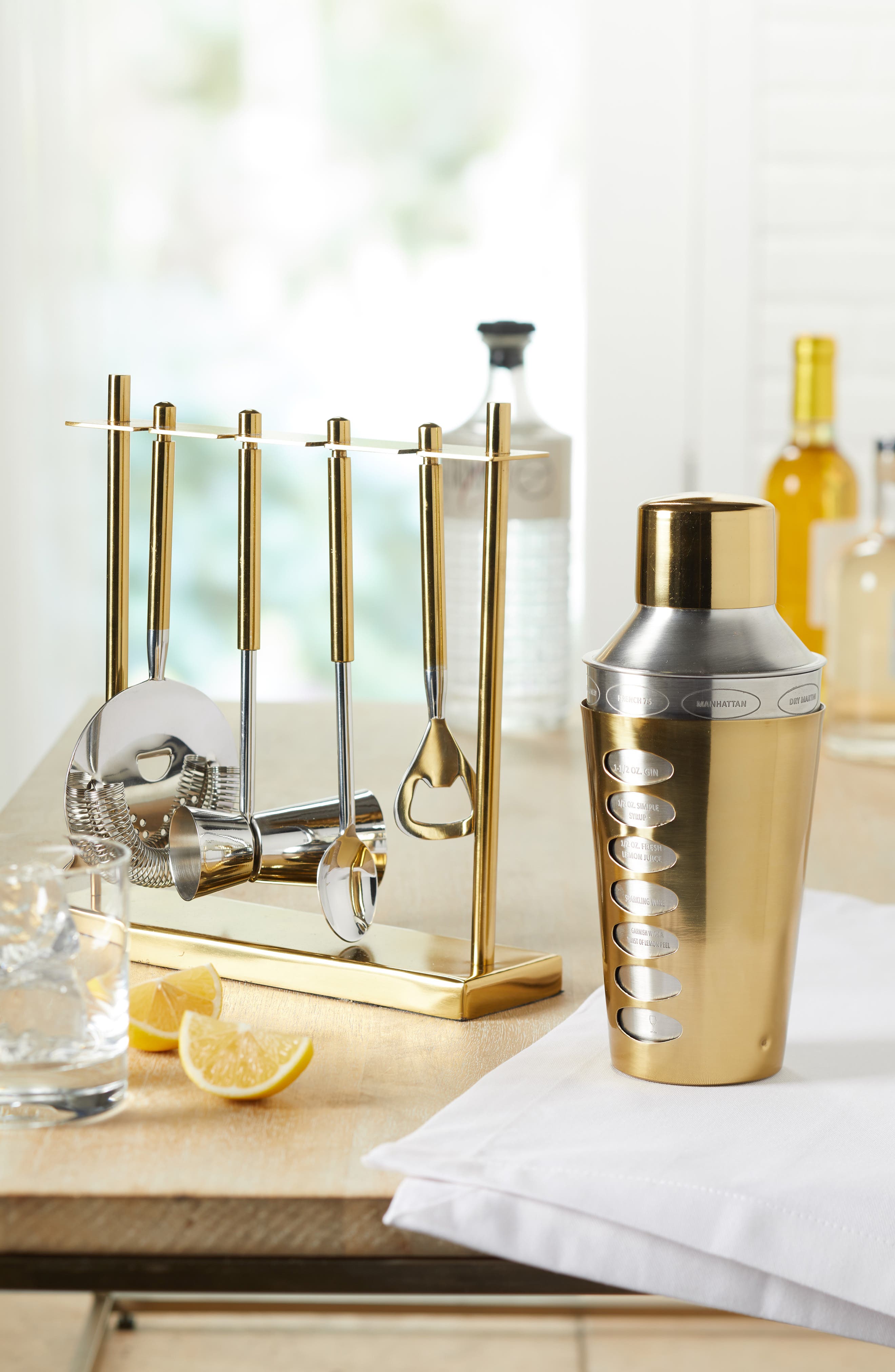 Nordstrom 5-Piece Stainless Steel Bar Tool Set | Nordstrom