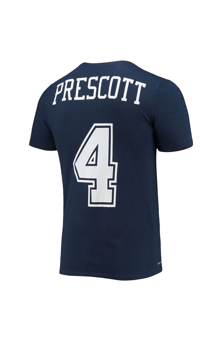 Nike Men's Nike Dak Prescott Navy Dallas Cowboys Player Pride 3.0 Name ...