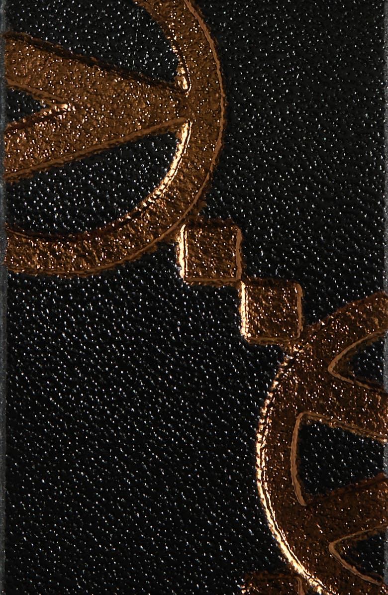 VALENTINO BY MARIO VALENTINO Small Monogram Leather Belt | Nordstromrack