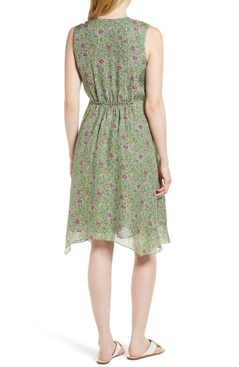 Nordstrom Signature Handkerchief Hem Silk Dress | Nordstrom