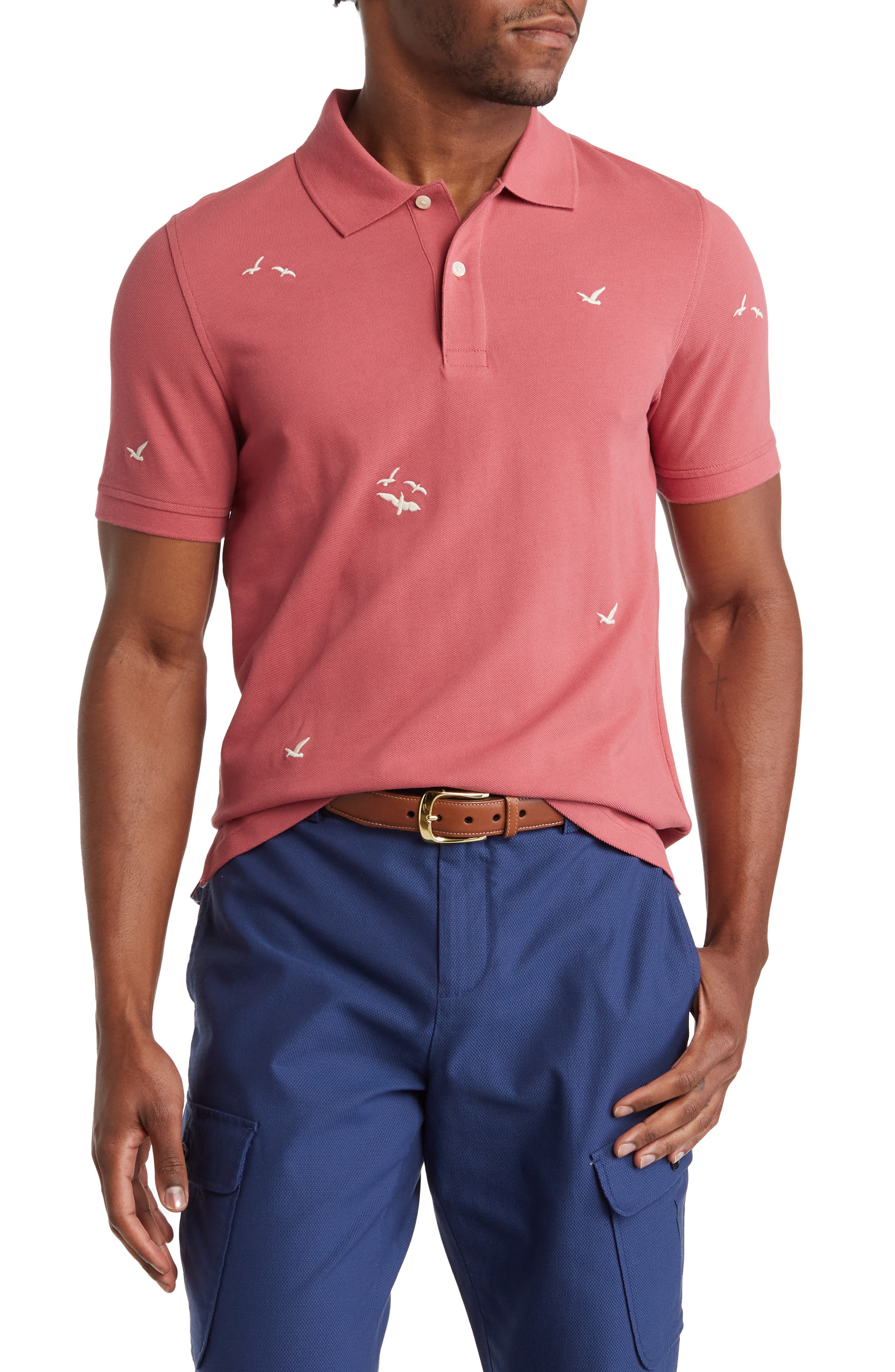 Brooks Brothers Seagull Embroidered Polo | Nordstromrack