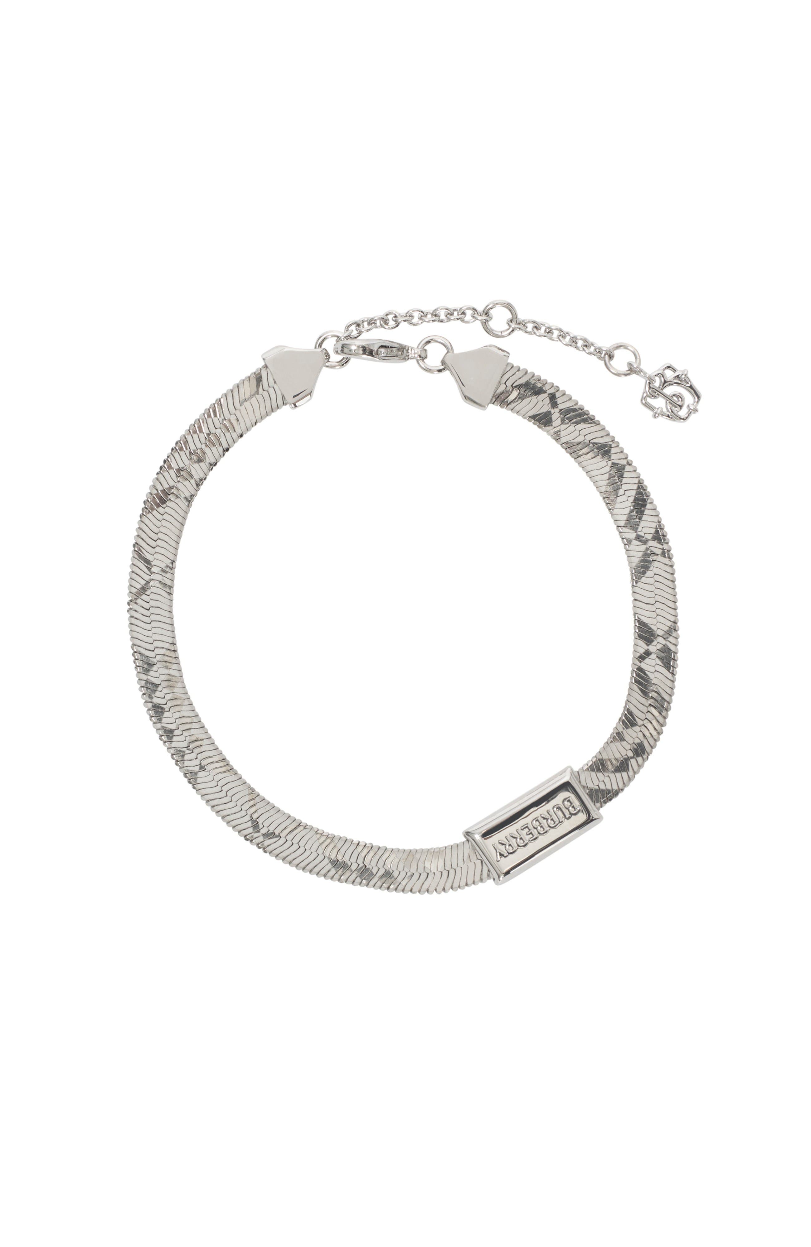 Engraved Check Bracelet (Men) | Nordstrom