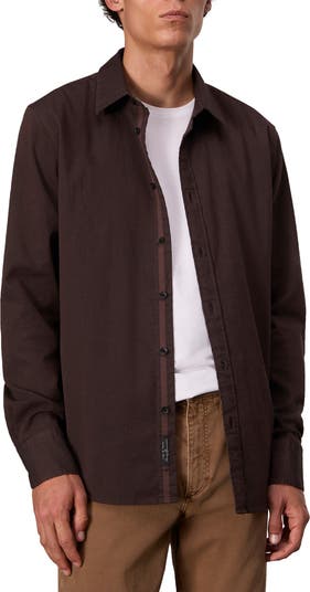 rag & bone Tomlin Cotton Dobby Button-Up Shirt | Nordstromrack