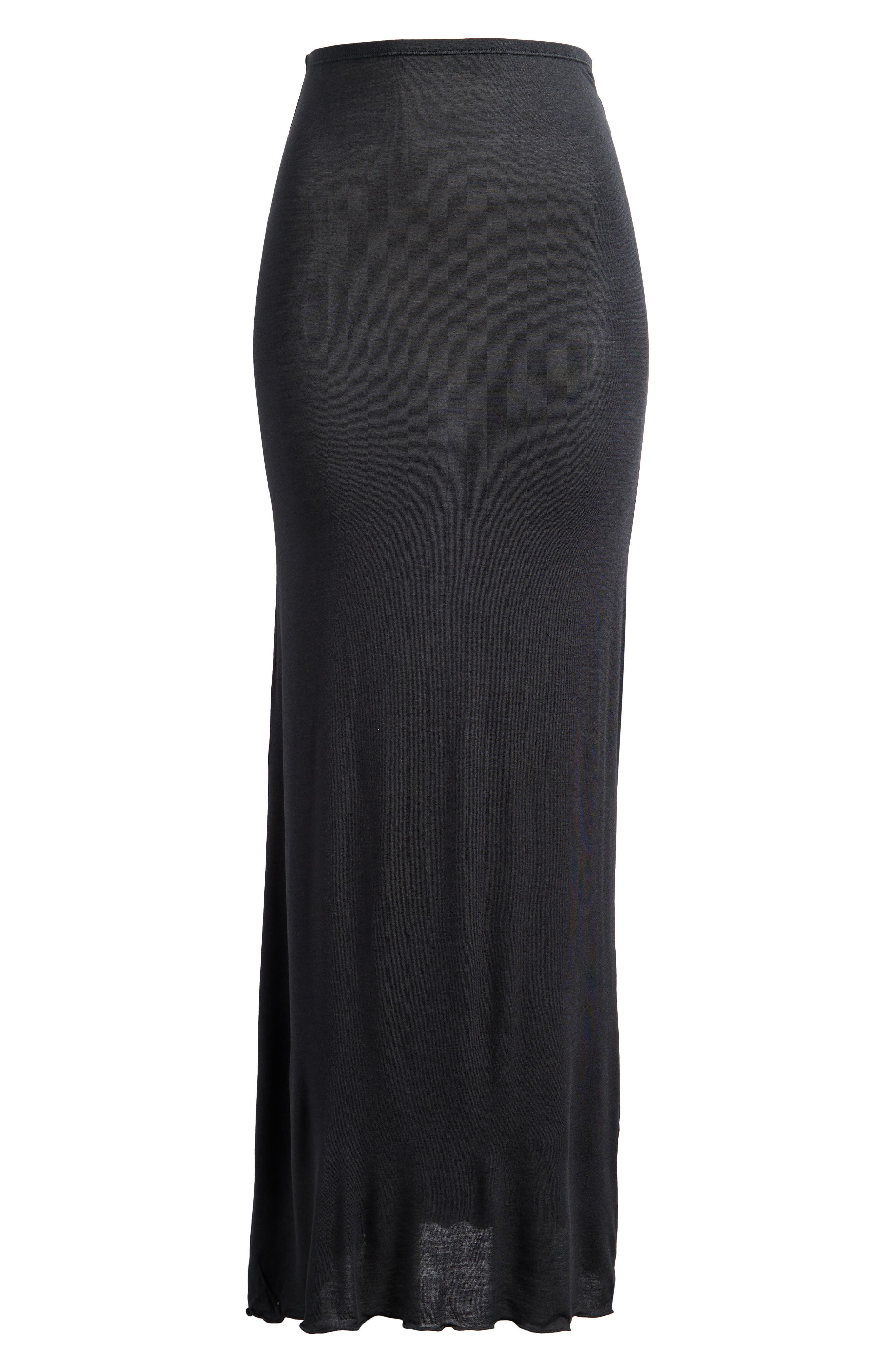 SKIMS Sheer Modal Maxi Skirt | Nordstrom